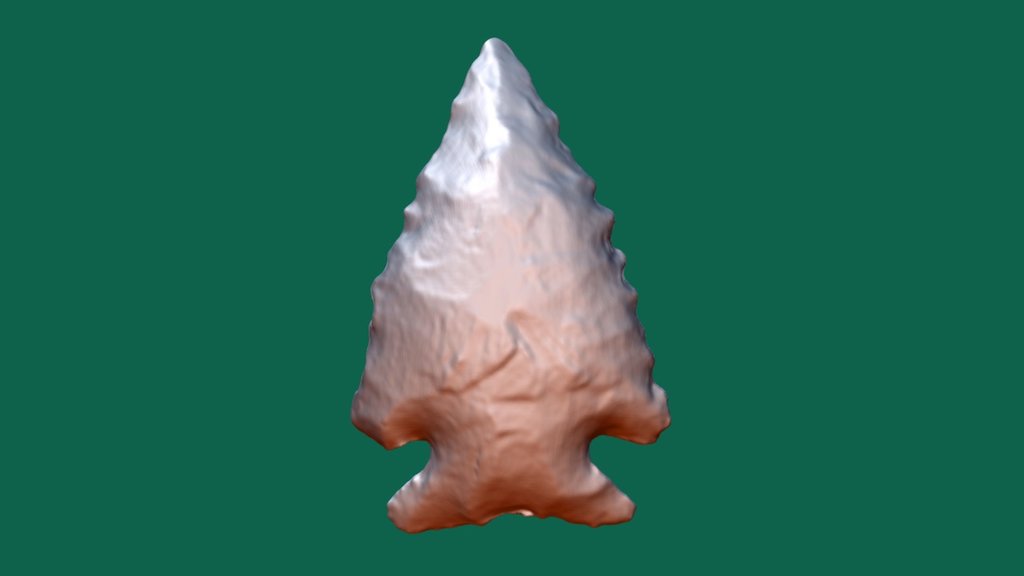Nettling Projectile Point - 3D model by ASI (@asi2015) [c9cd961 ...