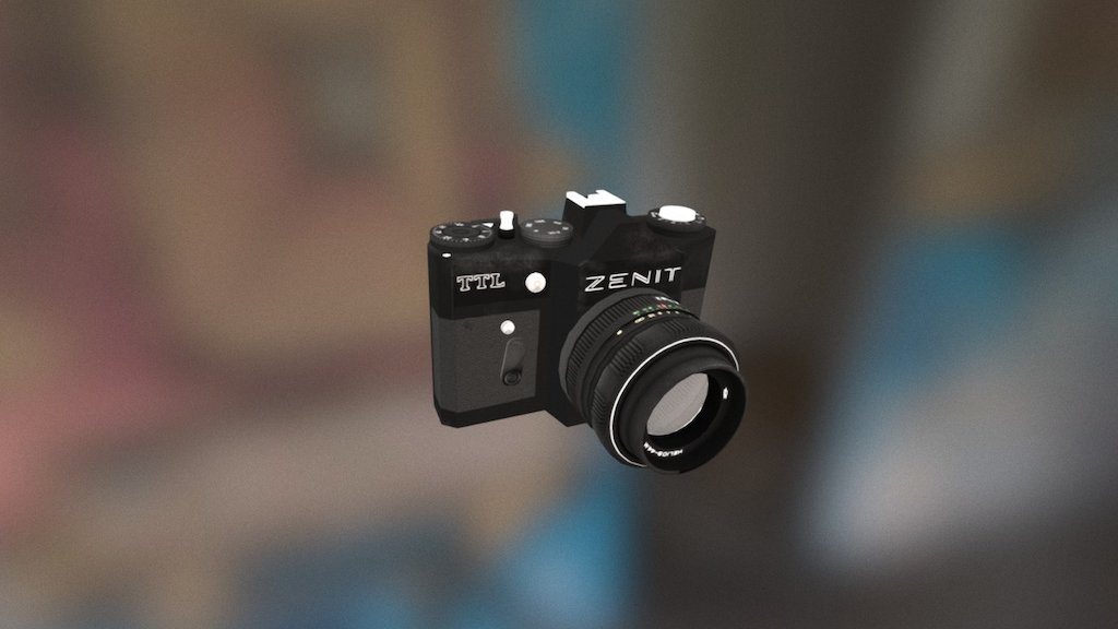 Zenit TTL - 3D model by Paulina (@paulina.s) [c9cde6f] - Sketchfab