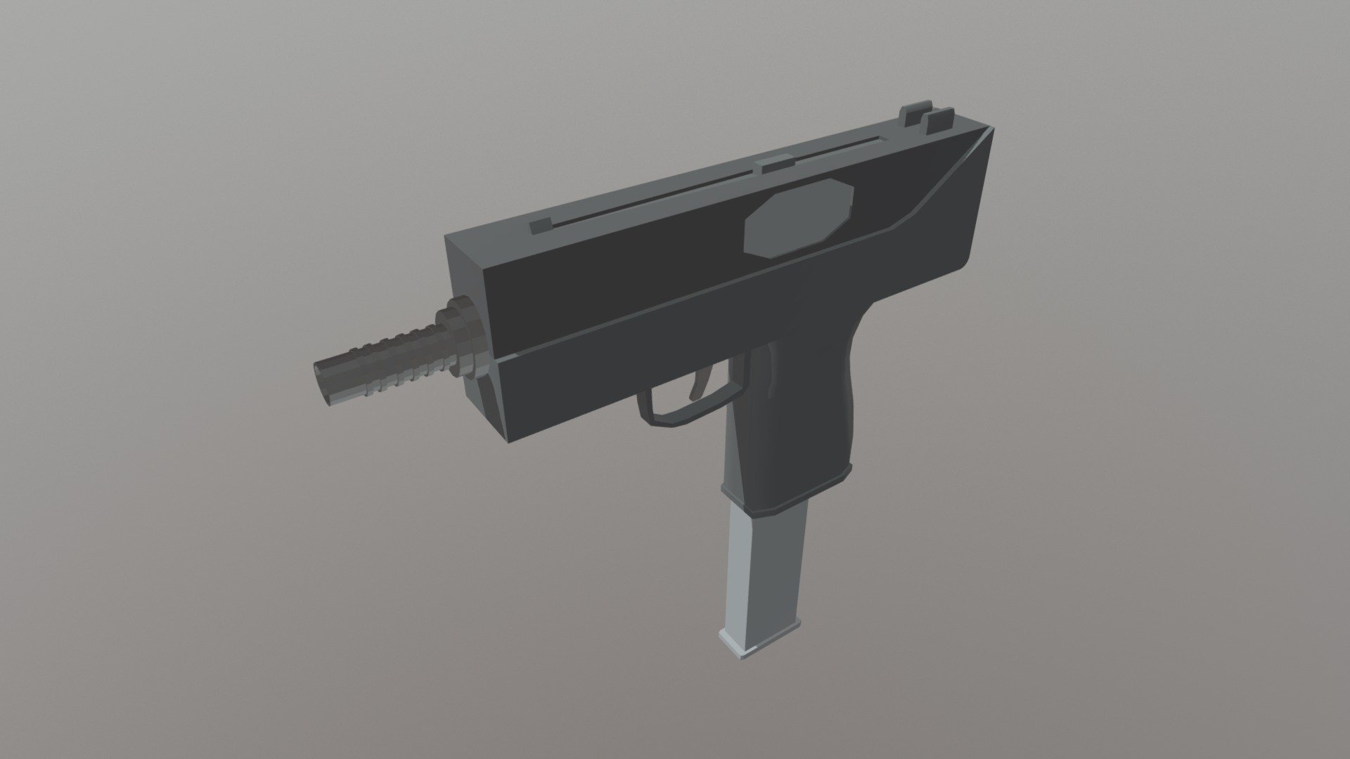 Low Poly Mac-10 - 3D model by VennyBoi [c9ce3bf] - Sketchfab