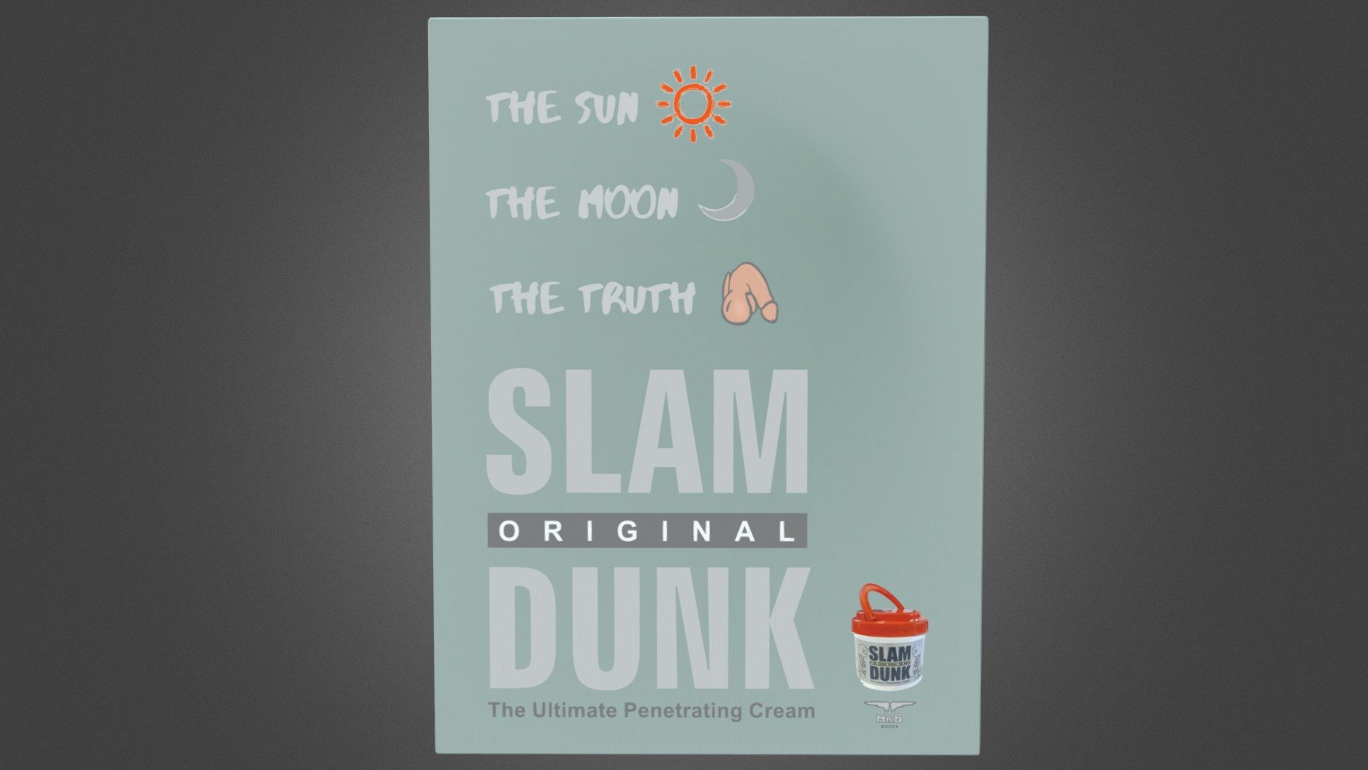 POSTOBOY 18x24 Slam Dunk The Sun The Moon - Download Free 3D model by ...