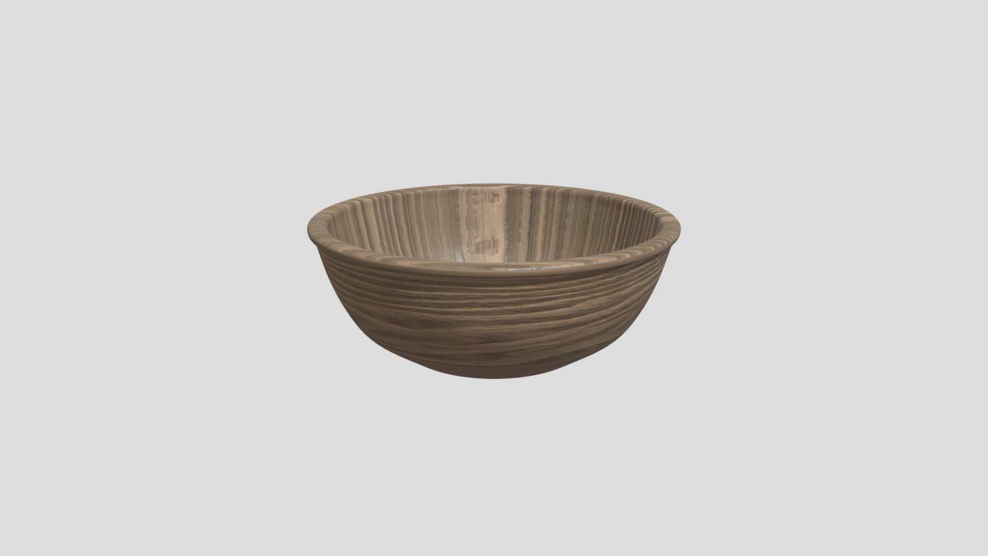 Wood Bowl - Download Free 3D model by NeonEyon (@iantastle) [c9d25b0 ...