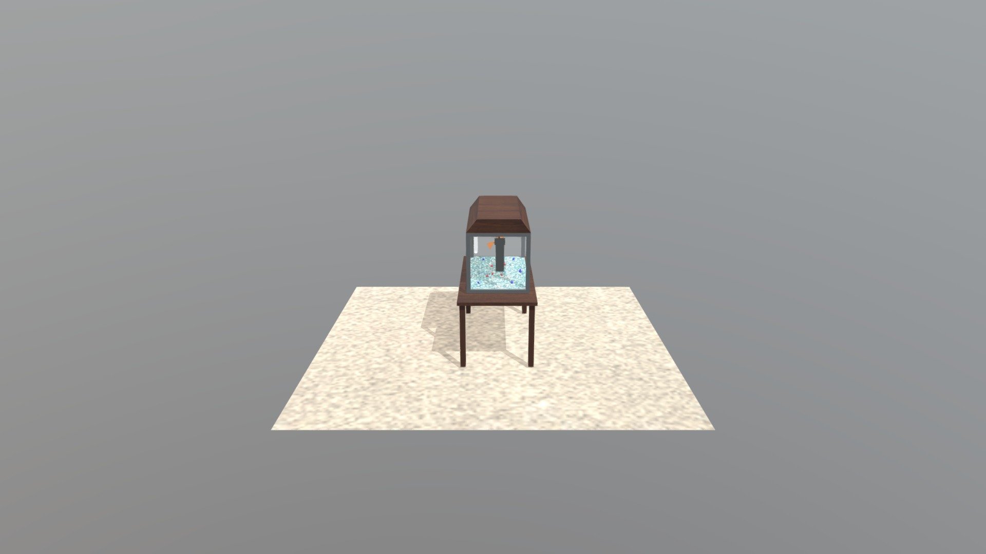 aquarium - 3D model by rodriquecoppens [c9d2e40] - Sketchfab