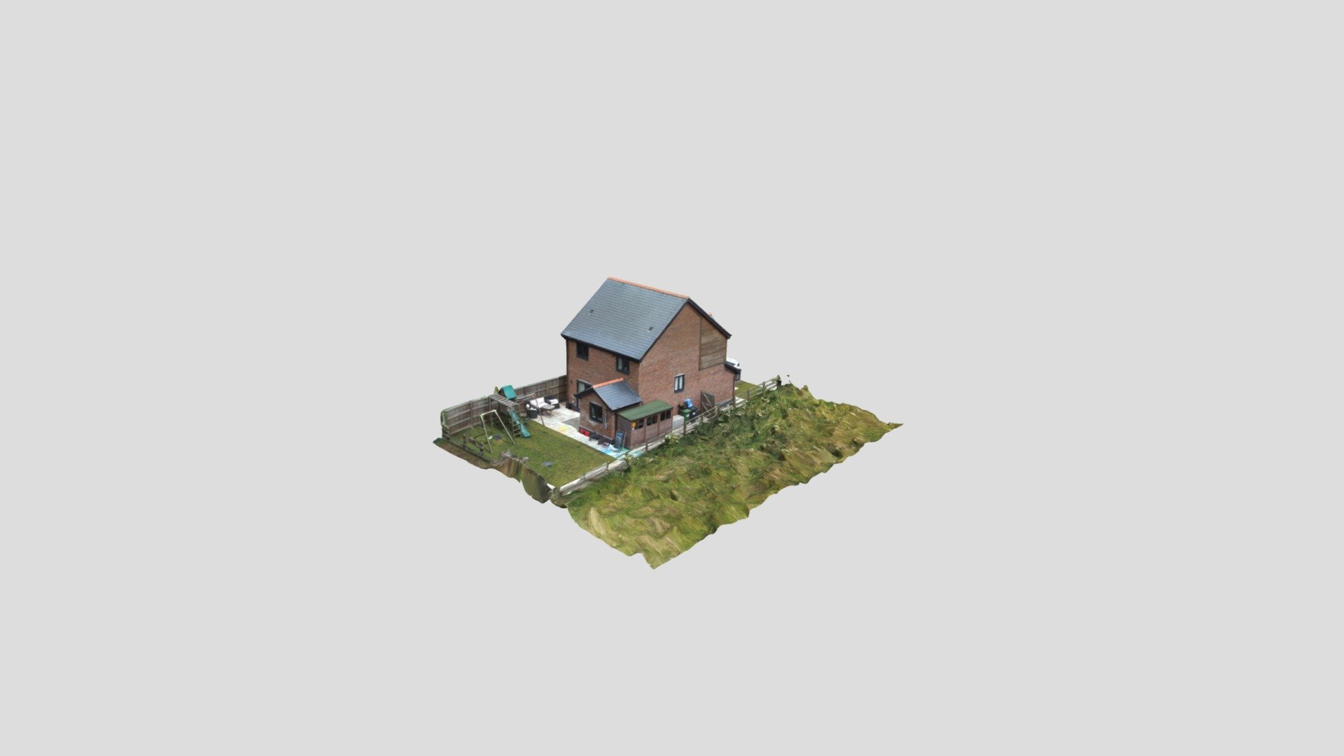 House example 1 - 3D model by Droneto3D [c9d3263] - Sketchfab