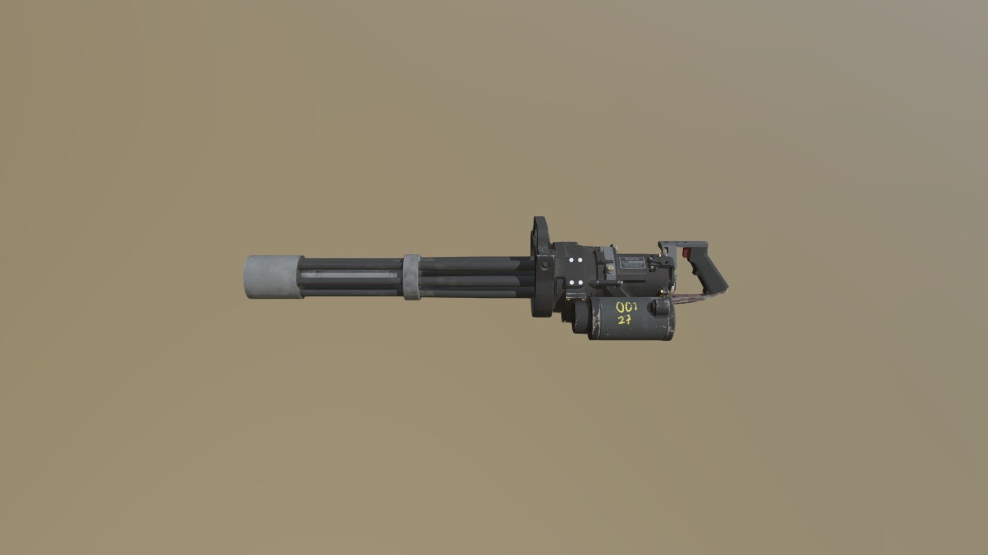 Call of Duty: MWII (2022) - Minigun - Download Free 3D model by ...