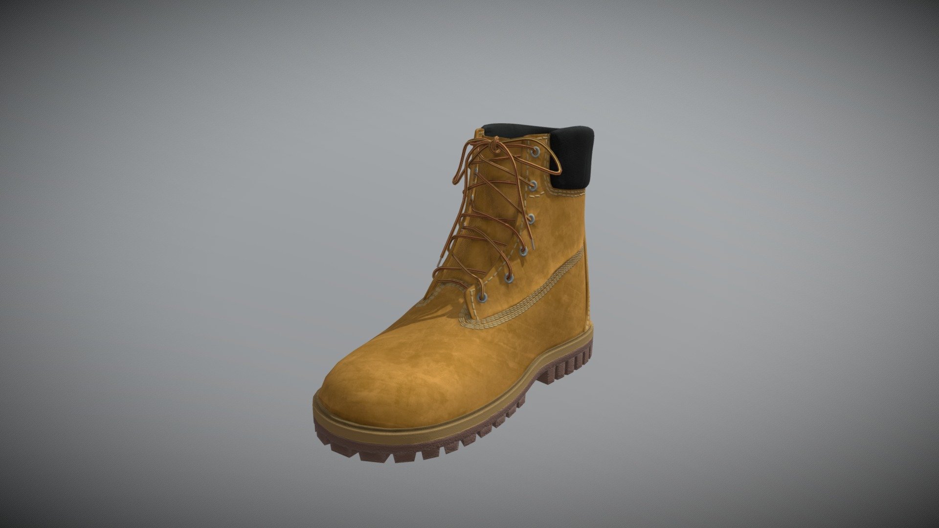 Boot - 3D model by IvanCR [c9d45c5] - Sketchfab