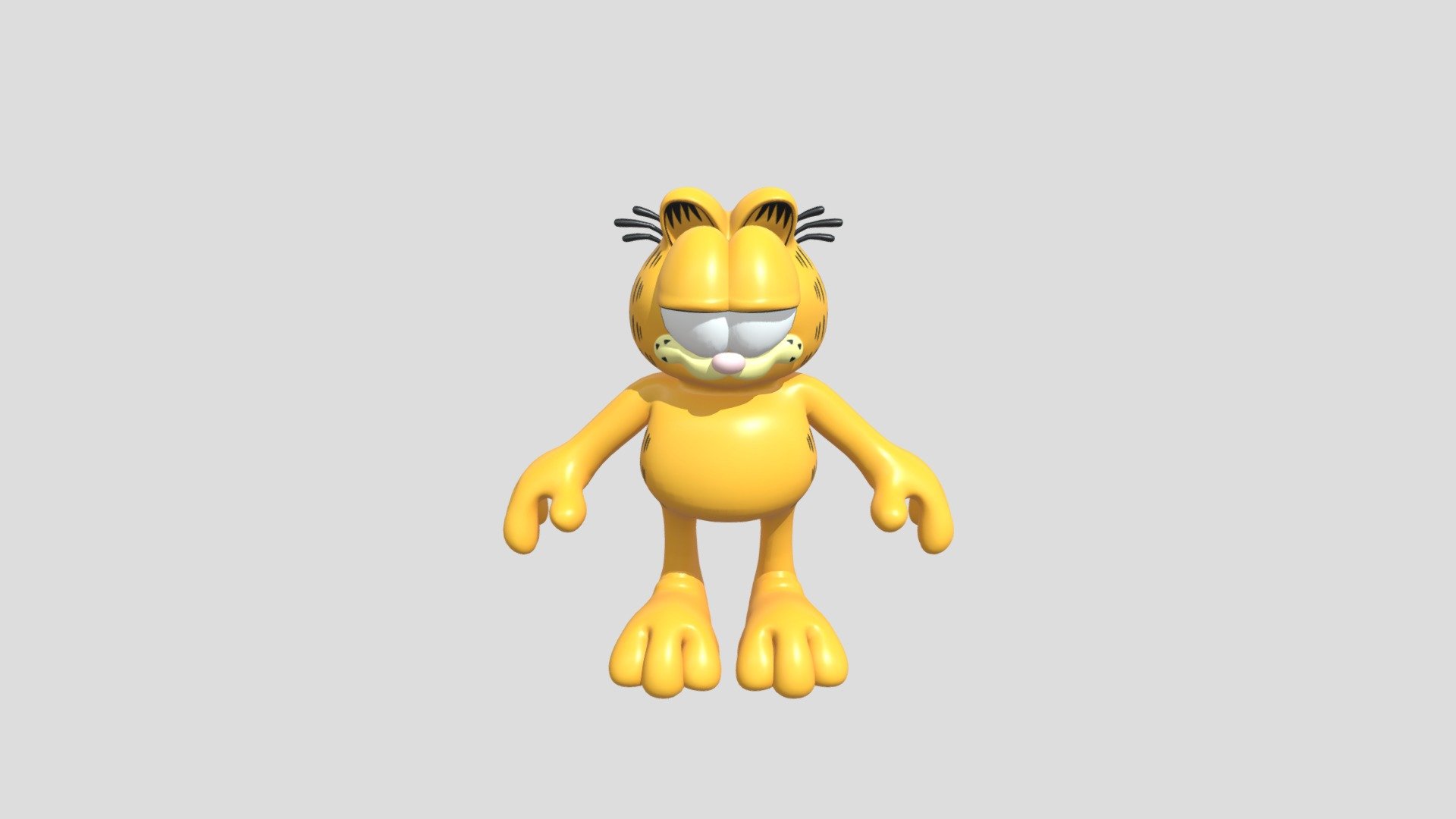 Garfield V2 - Download Free 3D model by mustafatylan68 [c9d59cf ...