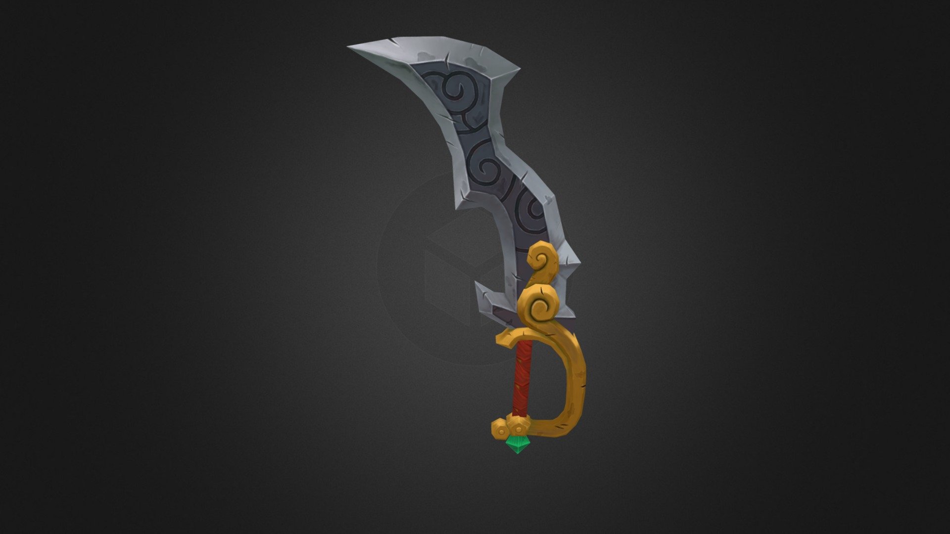 Daga - 3D model by Dom3dArt [c9d5e6d] - Sketchfab