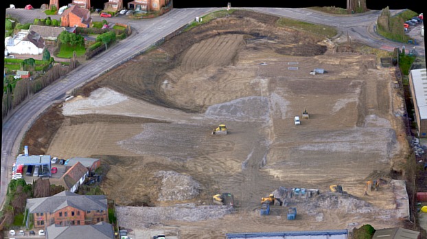 Garforth Site #7 (21 Feb 2017) - 3D model by Eurocore Aerial (@nickdrye ...
