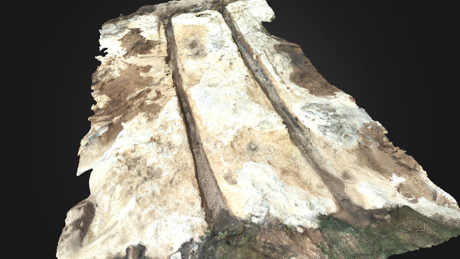 Maltese cart ruts Baħrija - Buy Royalty Free 3D model by Menhir ...