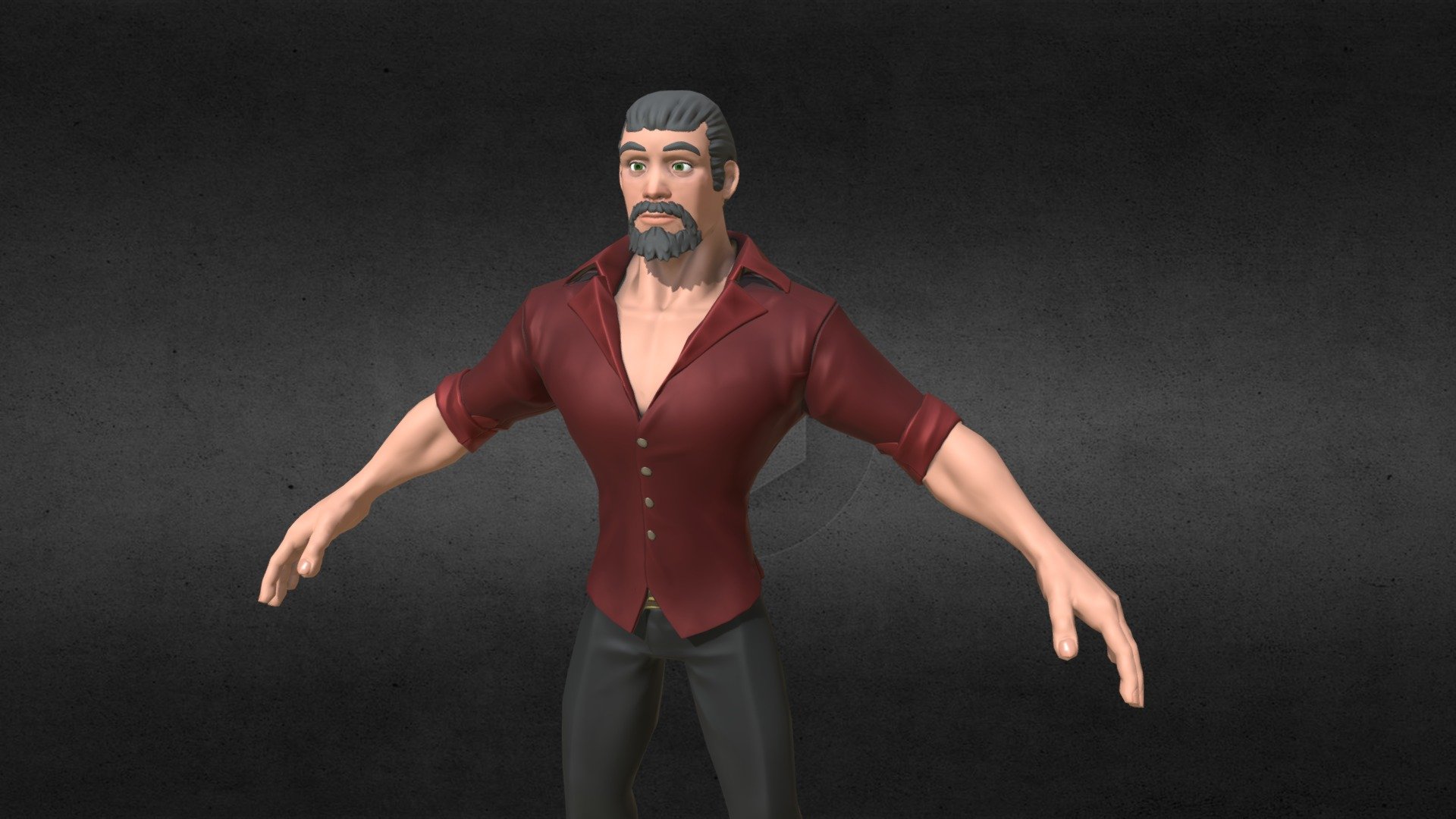 Stylized Game Character - Buy Royalty Free 3D model by Sampo ...