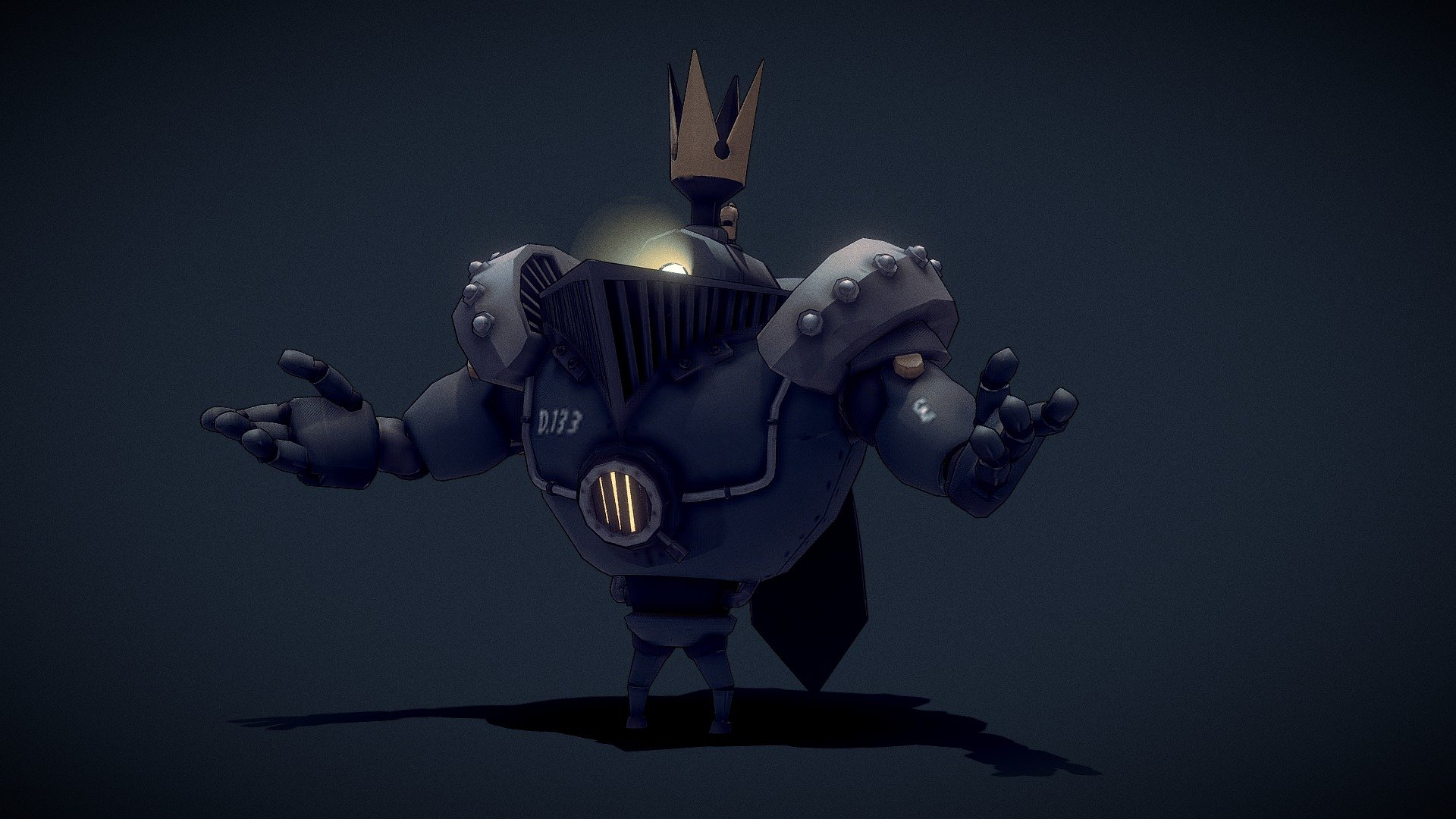 Train King (Final Boss Assignment) - 3D model by SeanNicolas [c9d8eeb ...