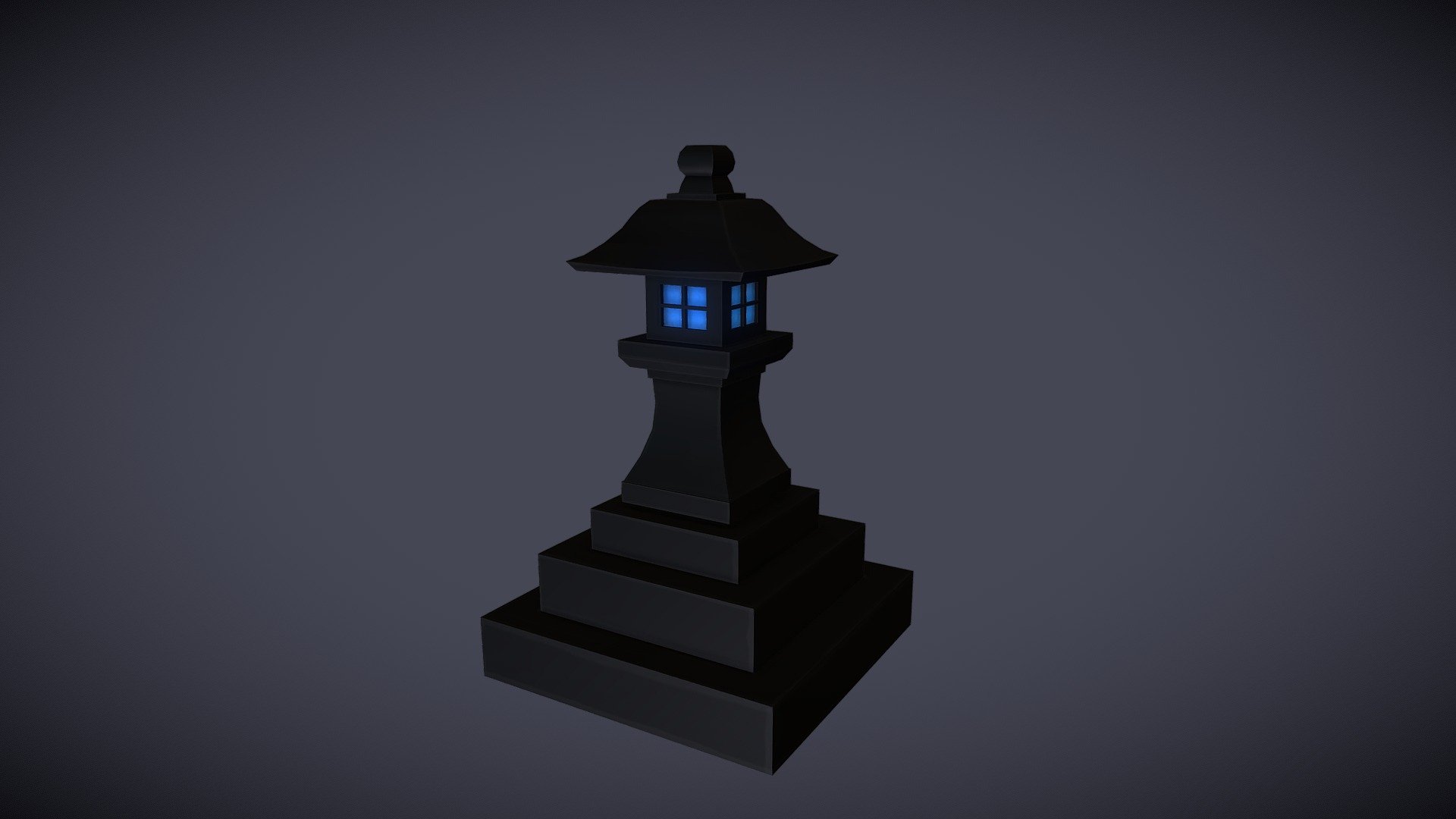 Japenese Light - 3D model by A_dub [c9d9878] - Sketchfab