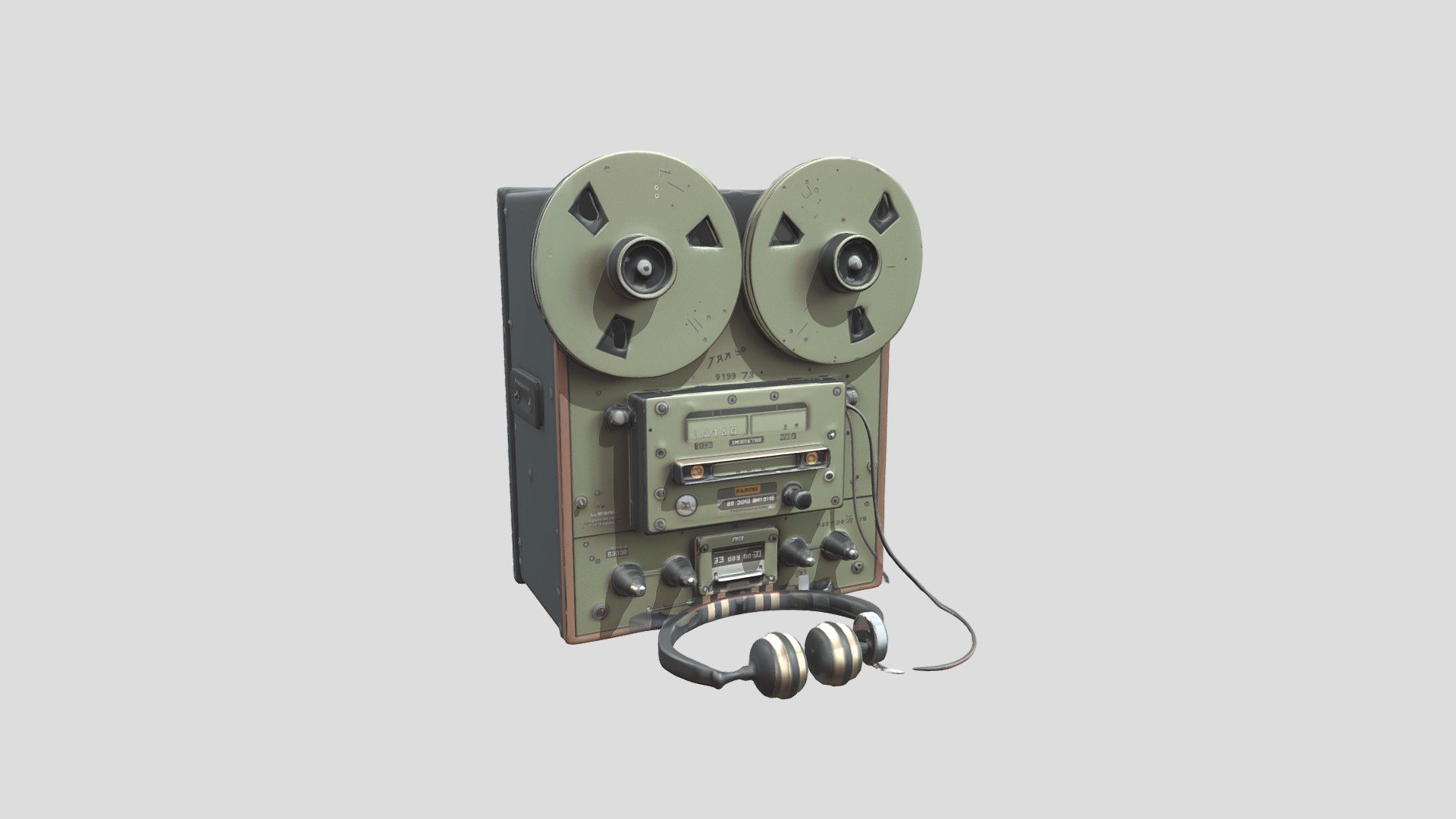 Vintage Recorder - Download Free 3D model by illustros [c9da9f5 ...