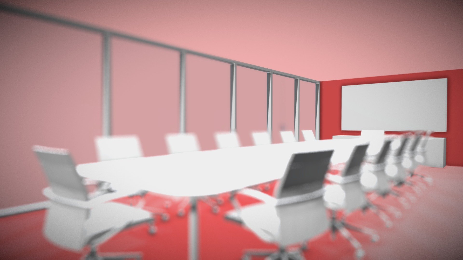 BOARD ROOM - 3D model by M Moser Associates (@PT72) [c9dbefe] - Sketchfab
