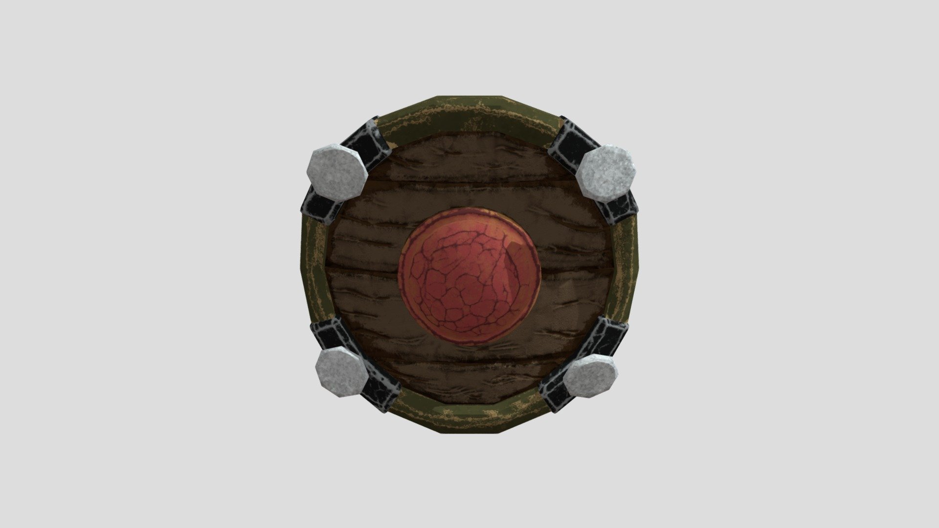 Stylized Shield (Study) - 3D model by JustinRhaySamson [c9dcef0 ...