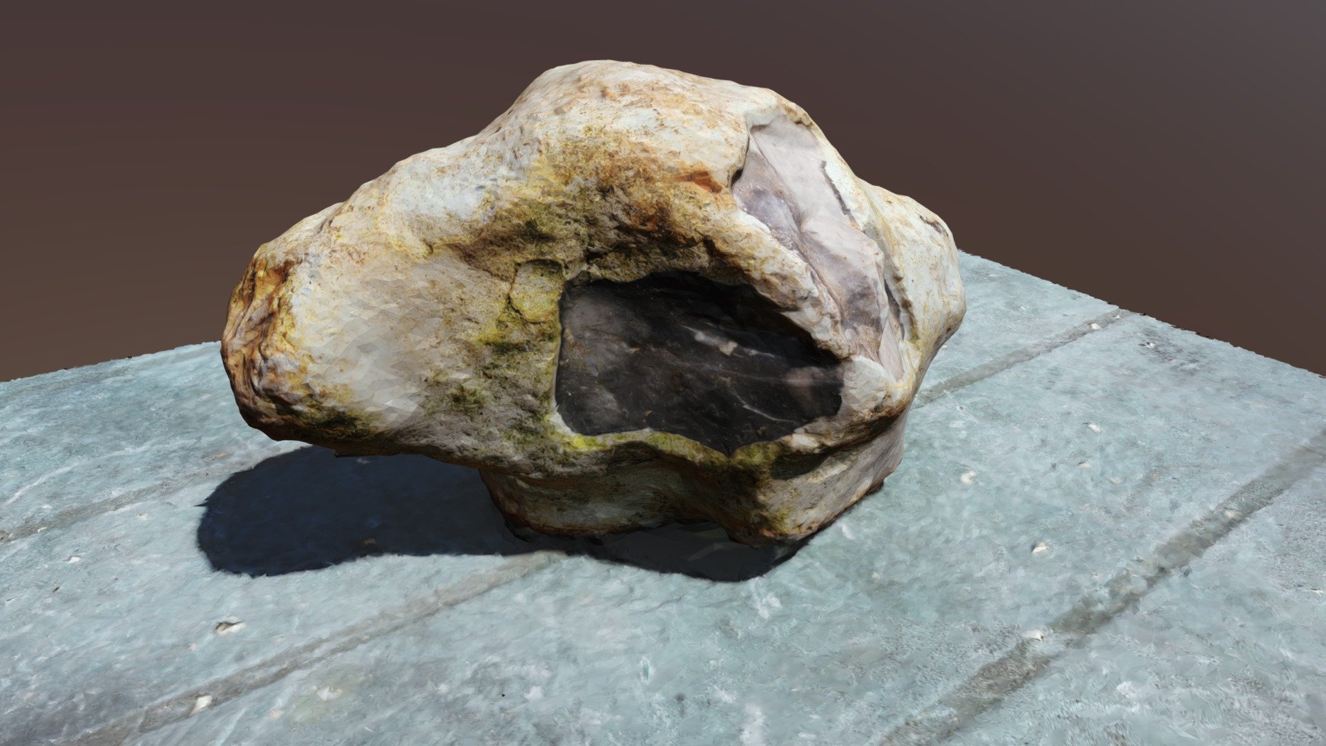 Flint Rock - Download Free 3D model by MarkNHewitt [c9dcfb8] - Sketchfab