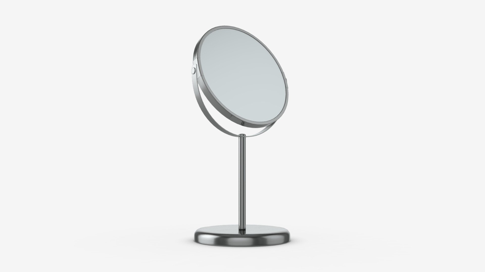 Double Sided Rotating Make Up Mirror Buy Royalty Free 3d Model By