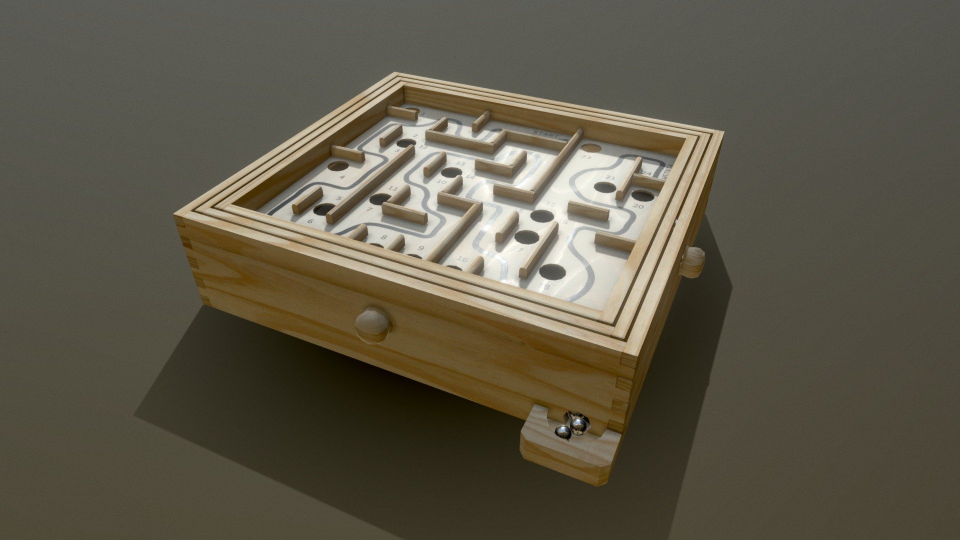 3December 2020 - Marble Labyrinth - Download Free 3D model by Jack ...