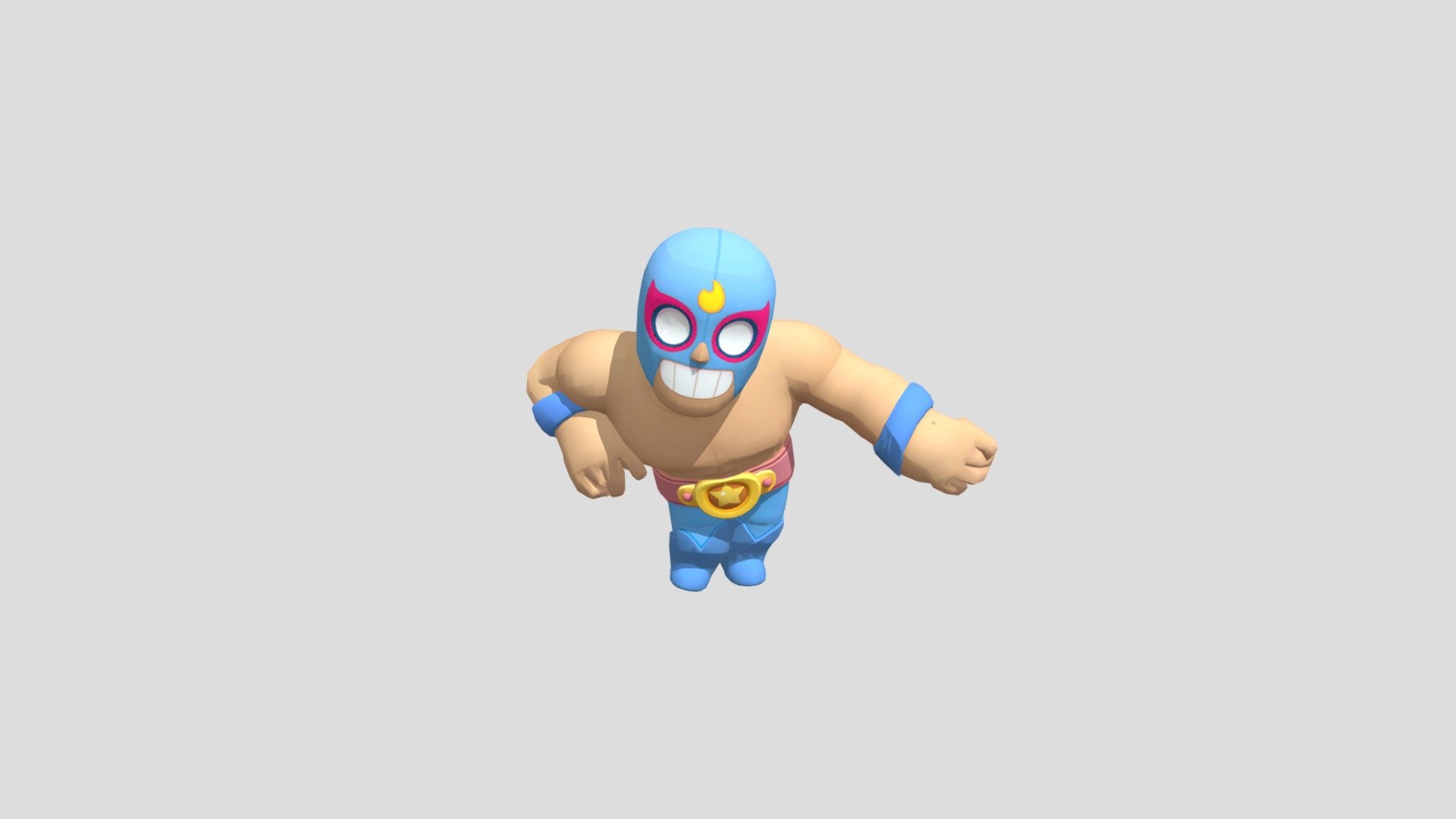 El Primo Brawl Stars Swing Dancing - Download Free 3D model by 3D by ...