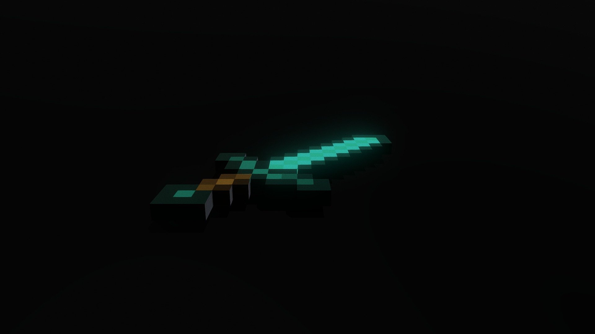 Minecraft-diamond-sword - Download Free 3D model by 1_clicks_ (@ZENTA ...