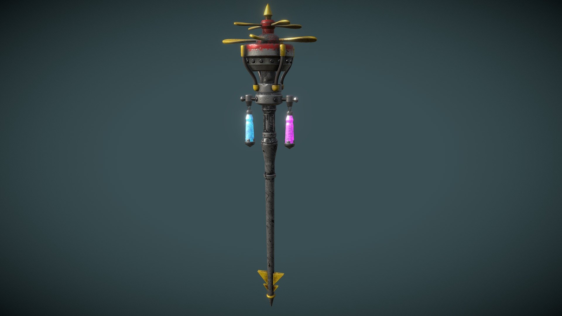 SteamPunk Magic Stuff - 3D model by Hexgray [c9e007c] - Sketchfab