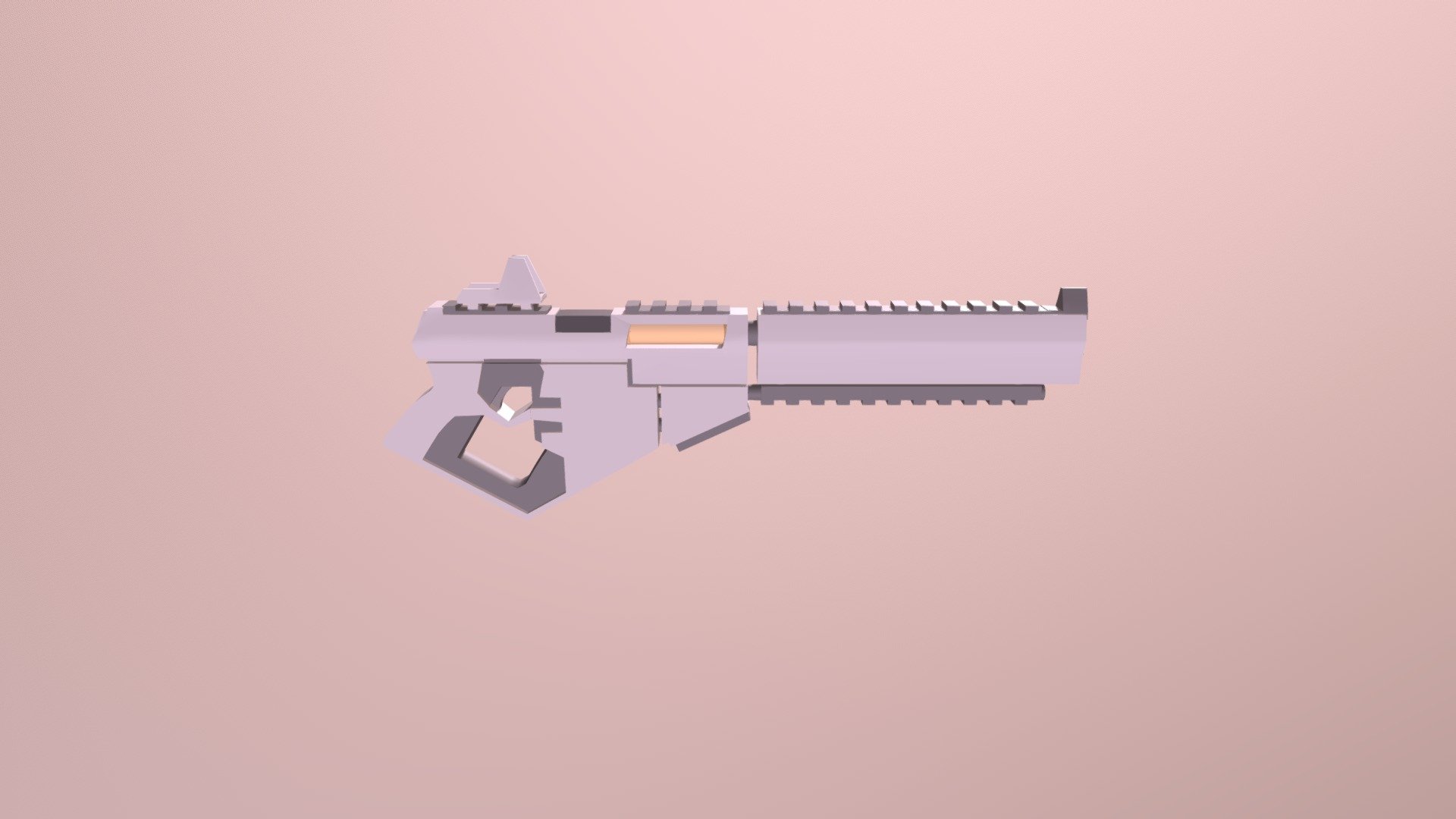 Sci- Fi Sub Machine Gun (untextured) - 3D model by Aston Cook (@Aston ...