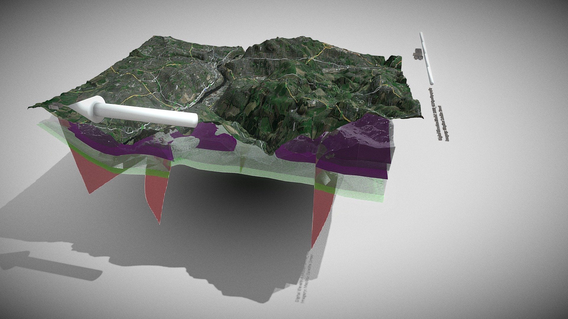 model_ex_transparent topoDB - 3D model by British Geological Survey ...