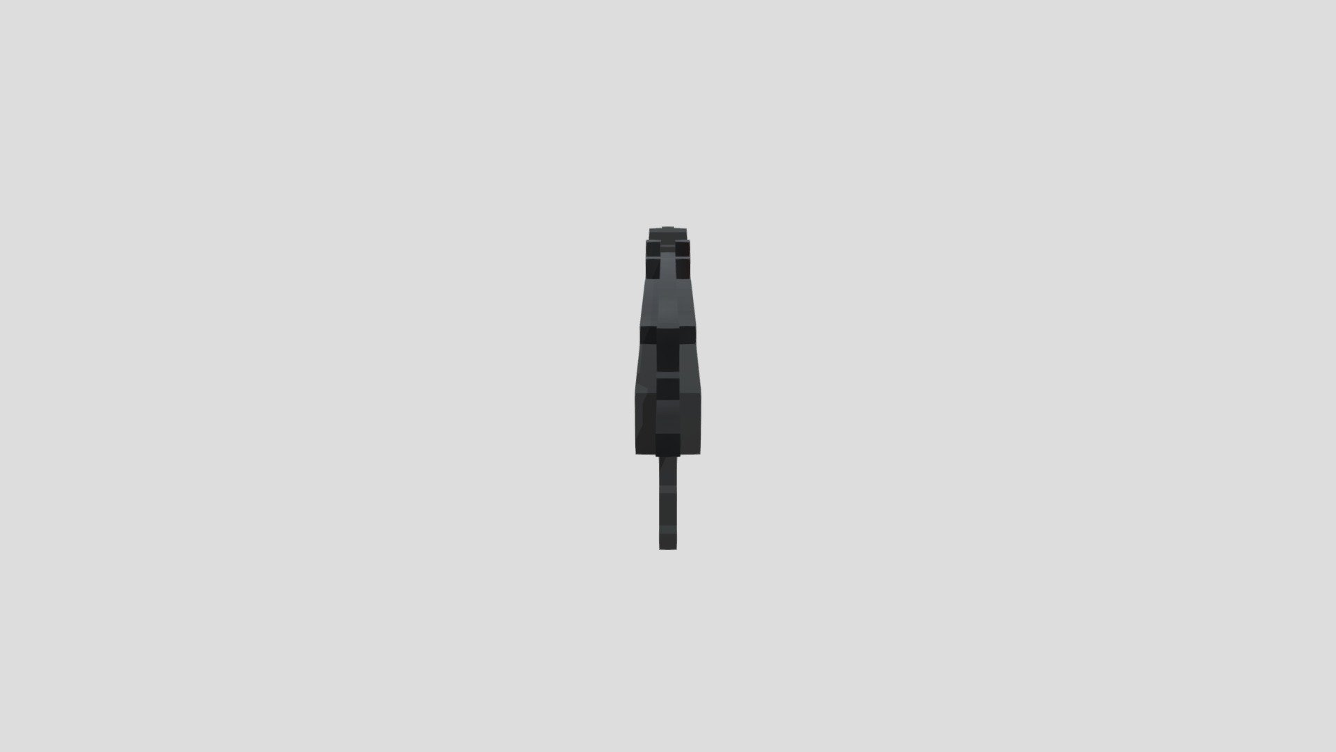 minecraft gun - 3D model by Iyaad_Tasir [c9e4588] - Sketchfab