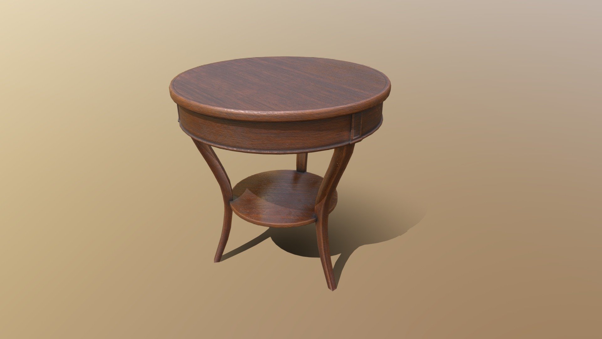 round table - 3D model by Mario Schiano (@marioschiano) [c9e5b24 ...