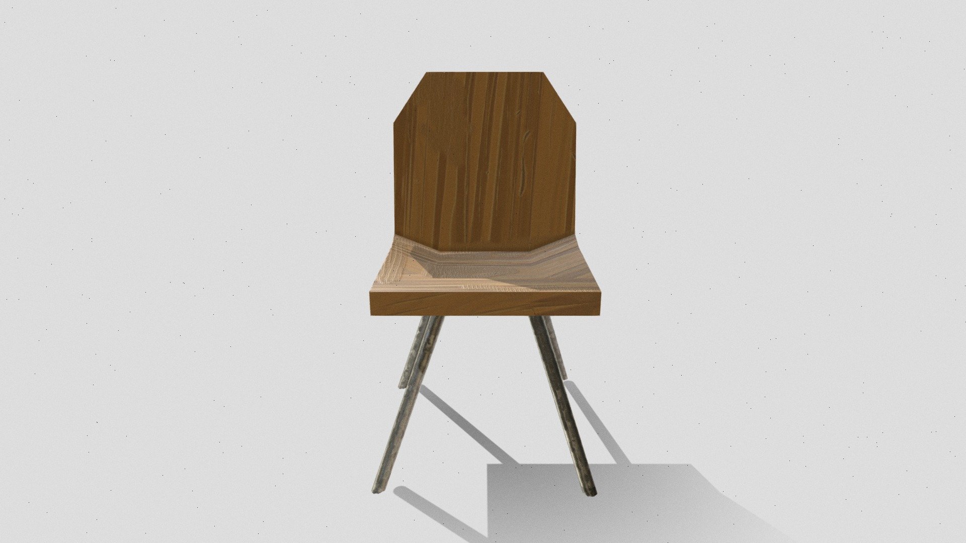 Stylish Cafe Chair - 3D model by Gladislopezvalencia [c9e811e] - Sketchfab