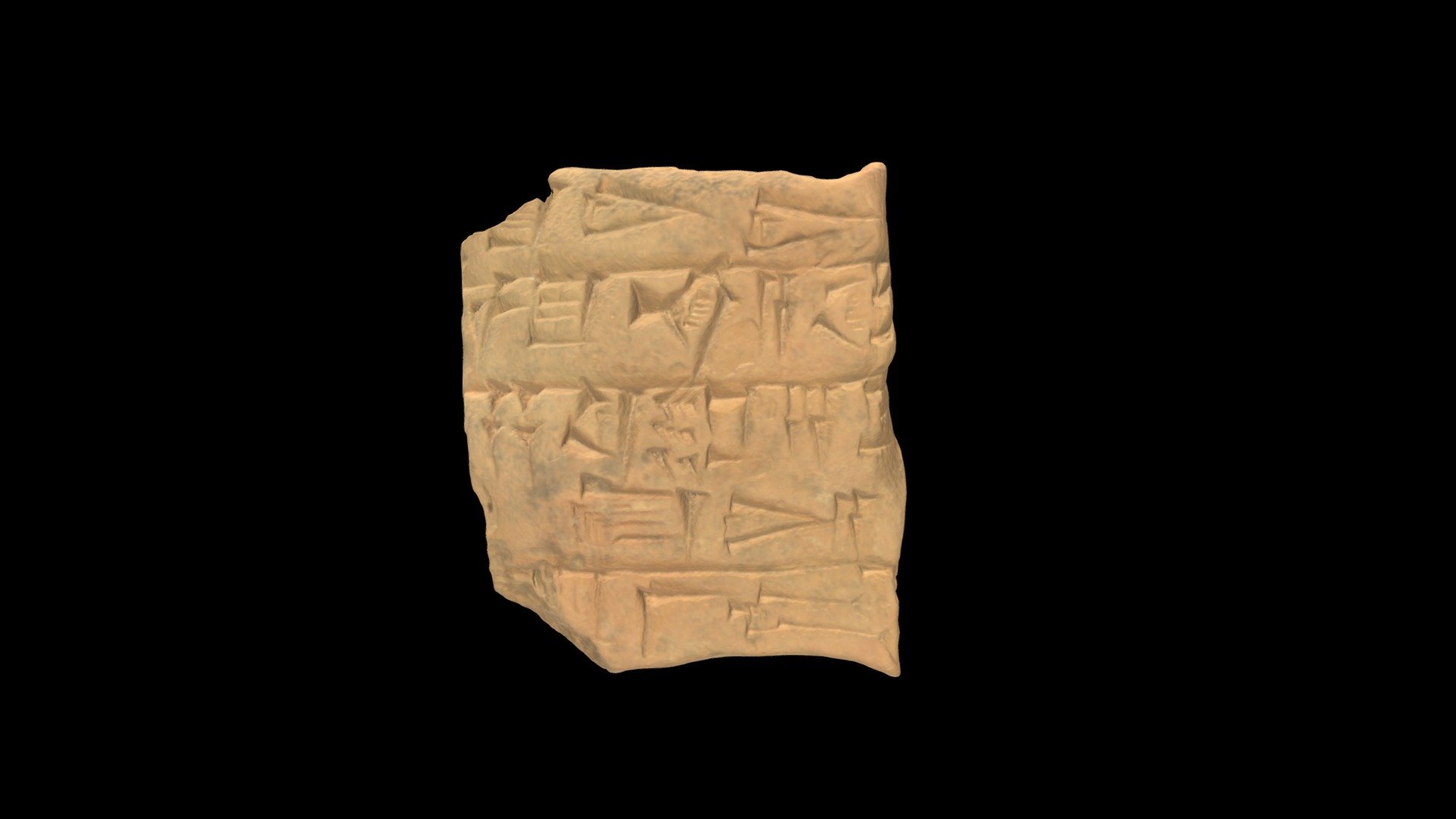 Cuneiform Tablet HMANE1899.2.192 - 3D model by Harvard Museum of the ...
