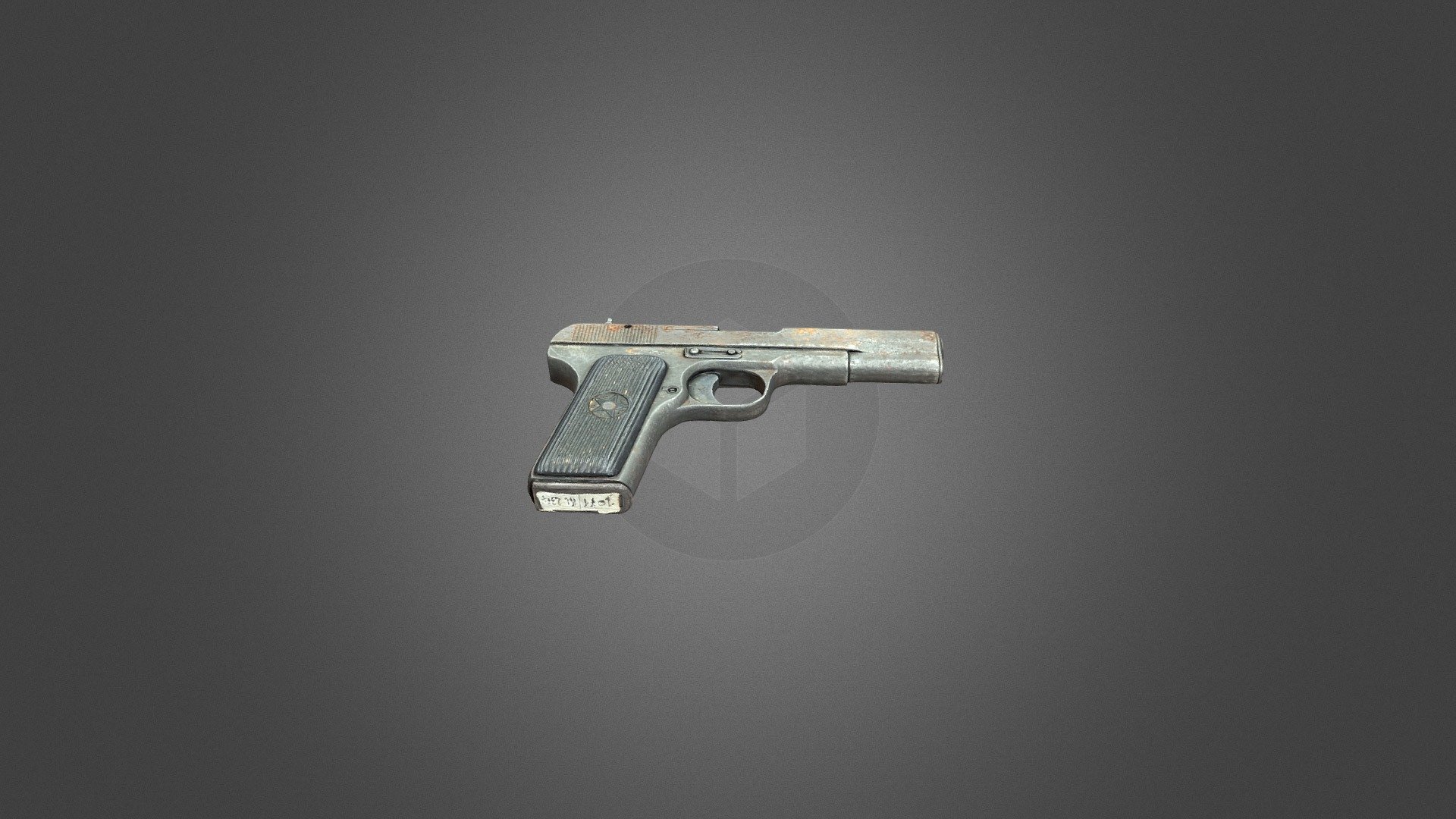 51. Súng K54 của ông Ngô Sỹ - 3D model by Di sản văn hóa Việt Nam (@dd.design) [c9e933b] - Sketchfab