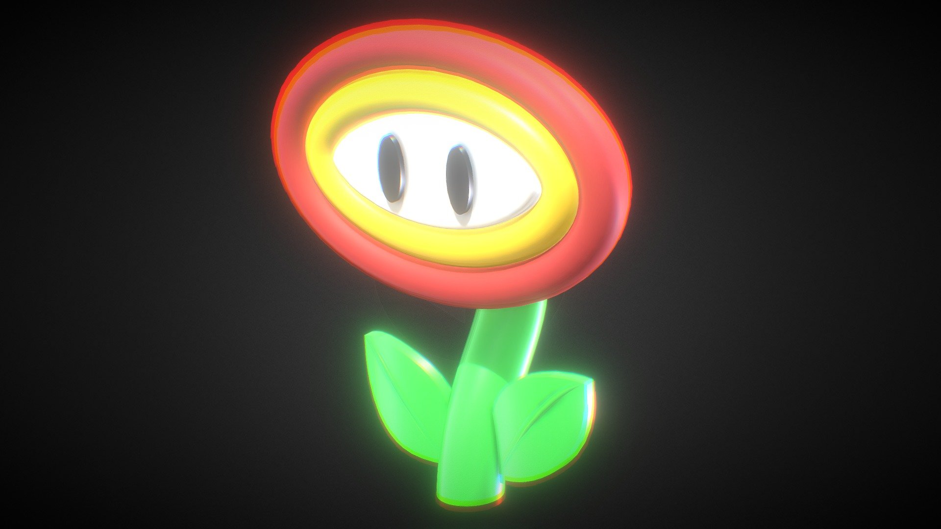 Fire Flower - Download Free 3D model by Ludus101 [c9ea9f9] - Sketchfab