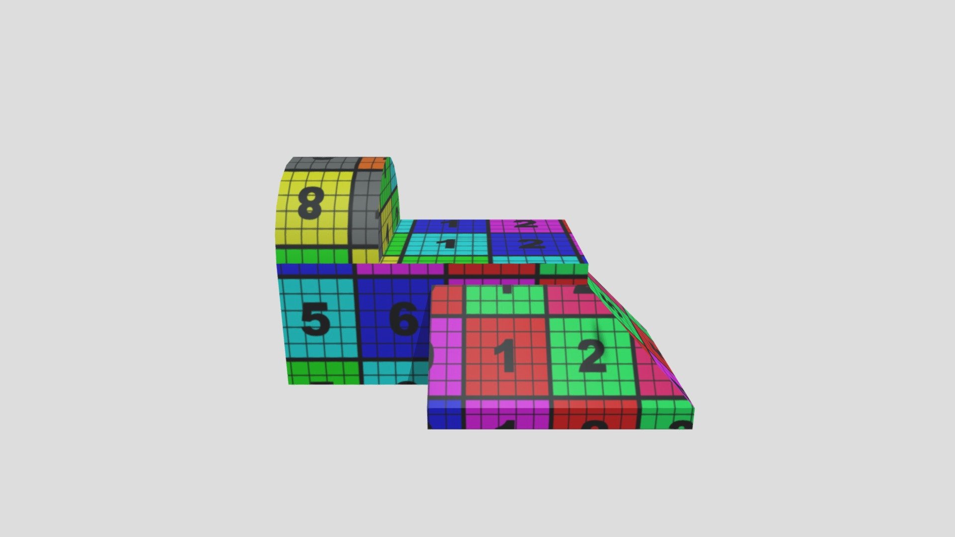 UV_building - Download Free 3D model by ghostnix [c9eb04d] - Sketchfab