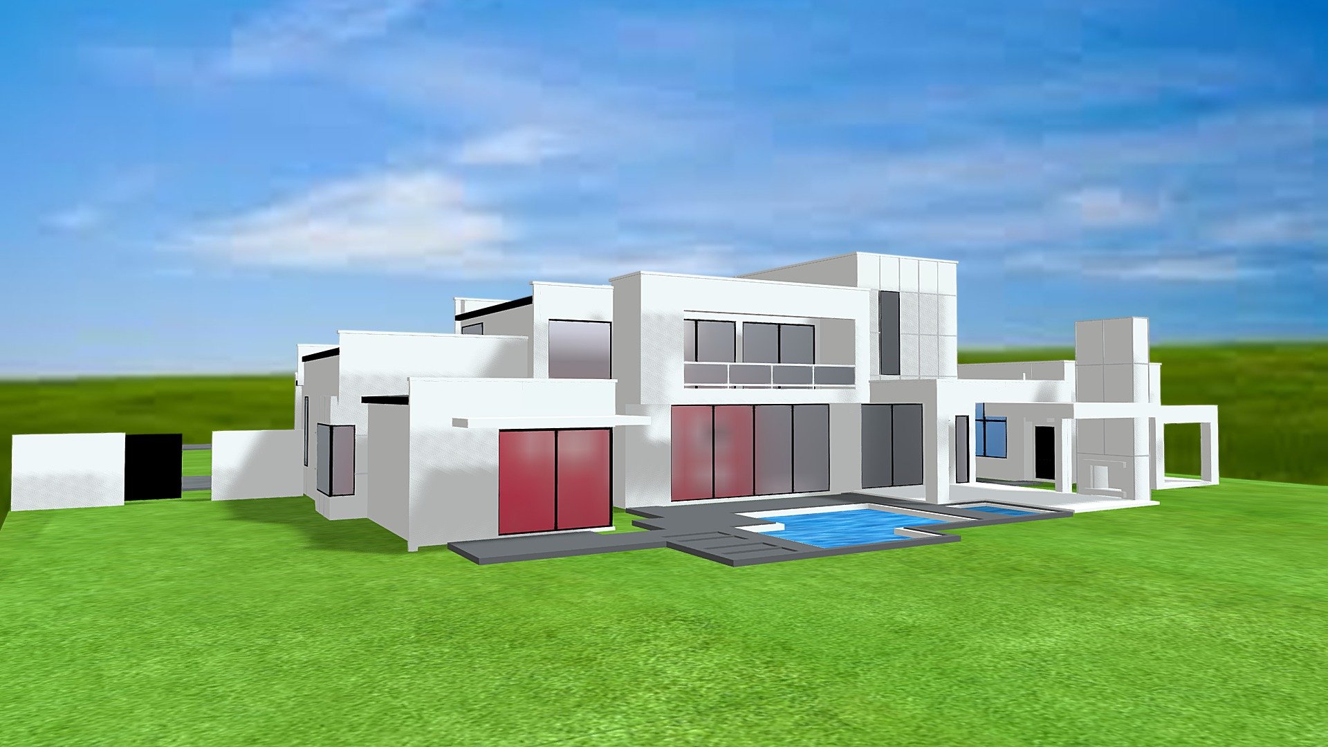 James Chauvin 9 - 360 spin model of 3D house - 3D model by ...