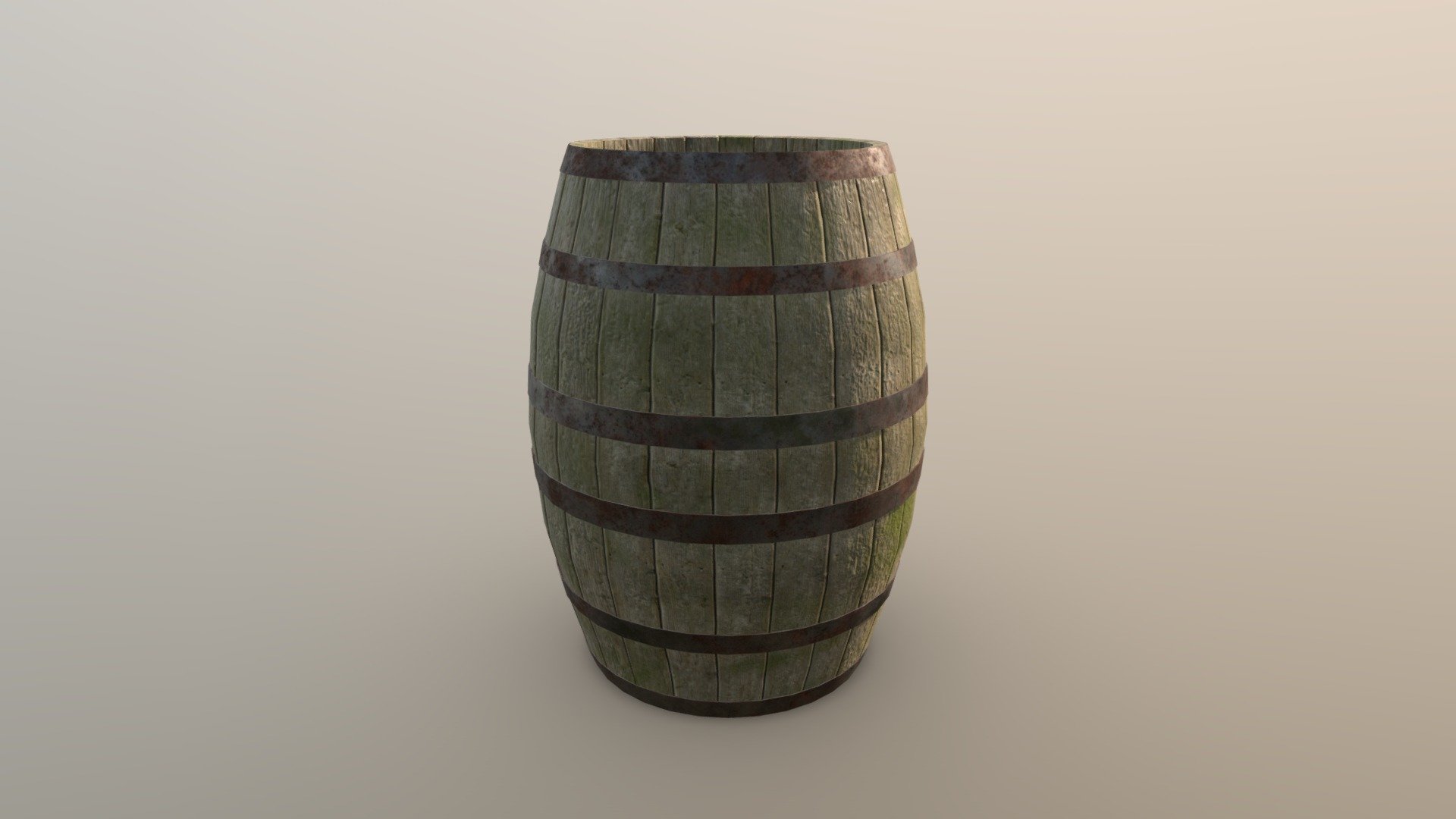Old barrel - Download Free 3D model by 7Monkey (@7_monkey) [c9ed593 ...