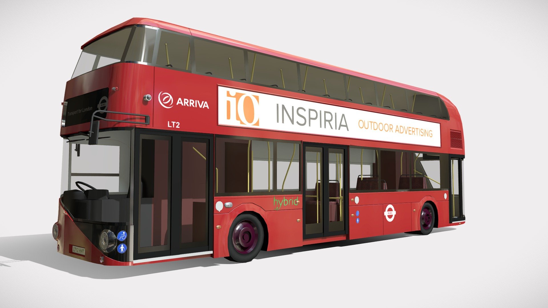 London Bus Routemaster - 3D model by antmx (@ant_march) [c9ee364 ...
