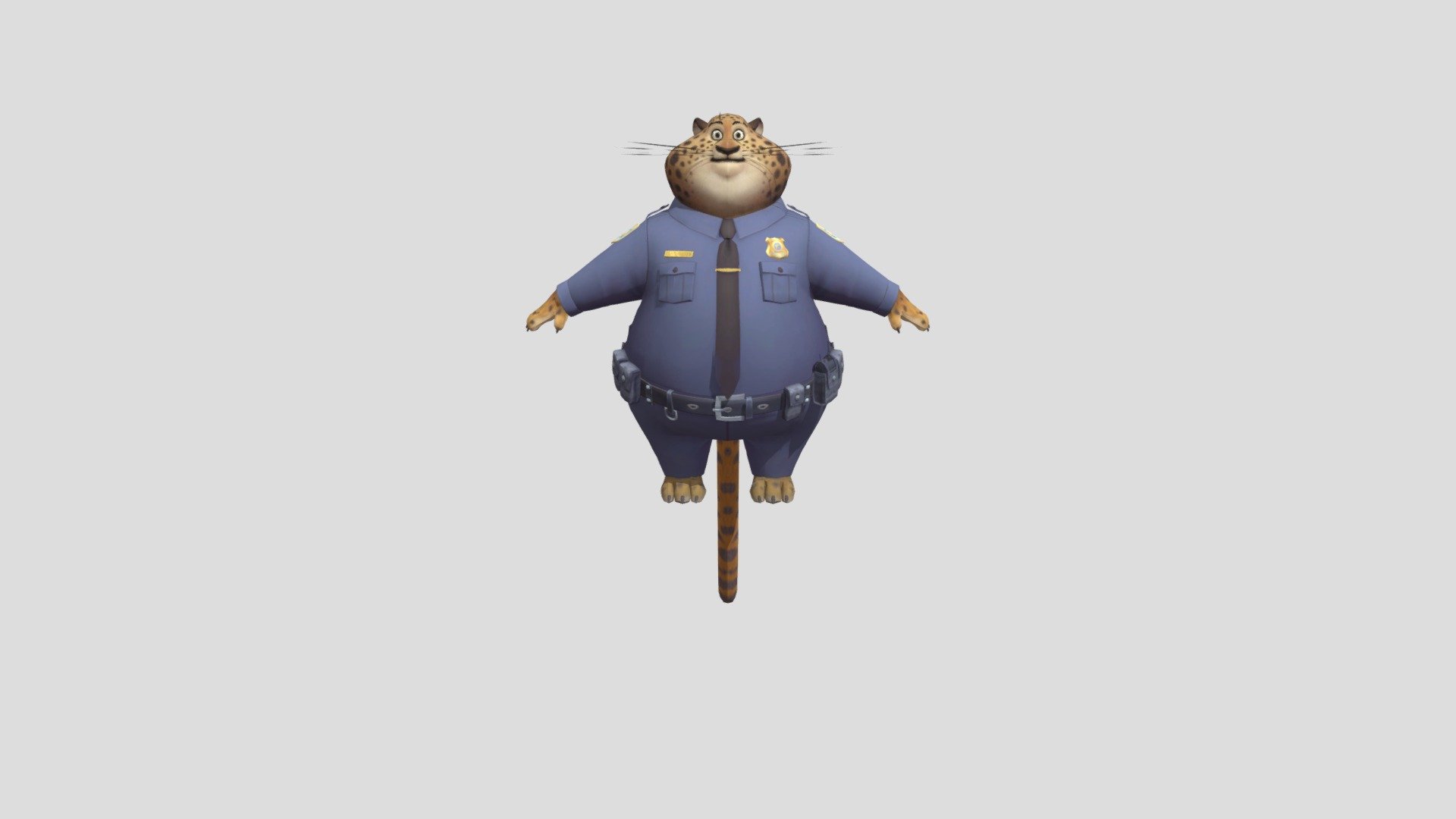 Clawhauser (Zootopia) - Download Free 3D model by jesikaberry0 [c9eea73 ...