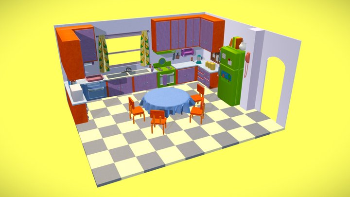 Simpsons-house 3D models - Sketchfab