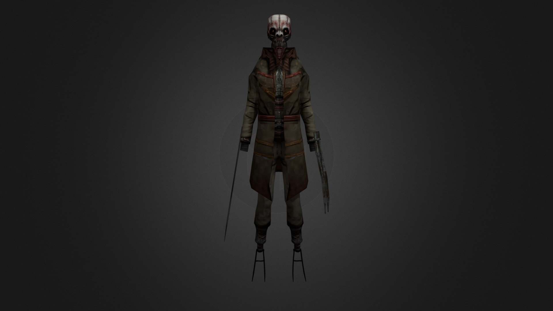 Breather (Low poly horror monster) - 3D model by loxyrak [c9f0597 ...