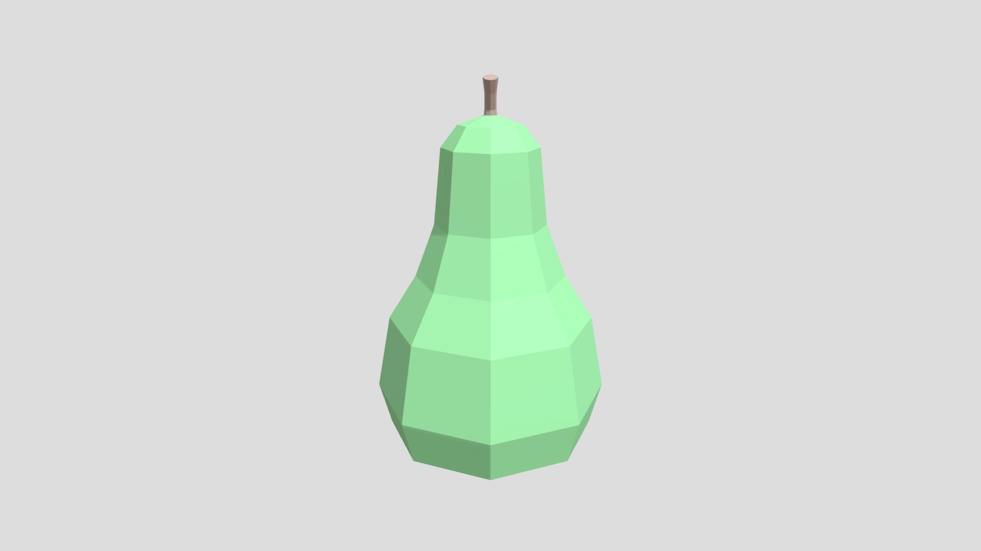 Pear from Poly by Google - 3D model by IronEqual (@ie-niels) [c9f0caf ...