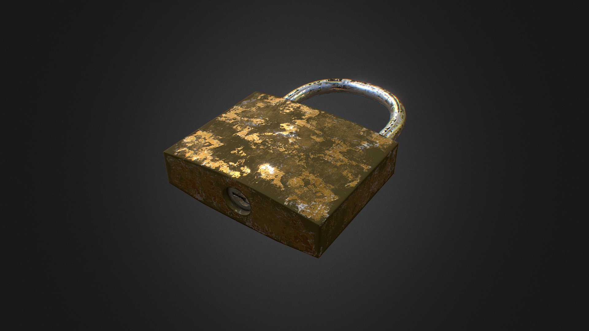 Padlock - Download Free 3D model by Nichgon [c9f0cf0] - Sketchfab