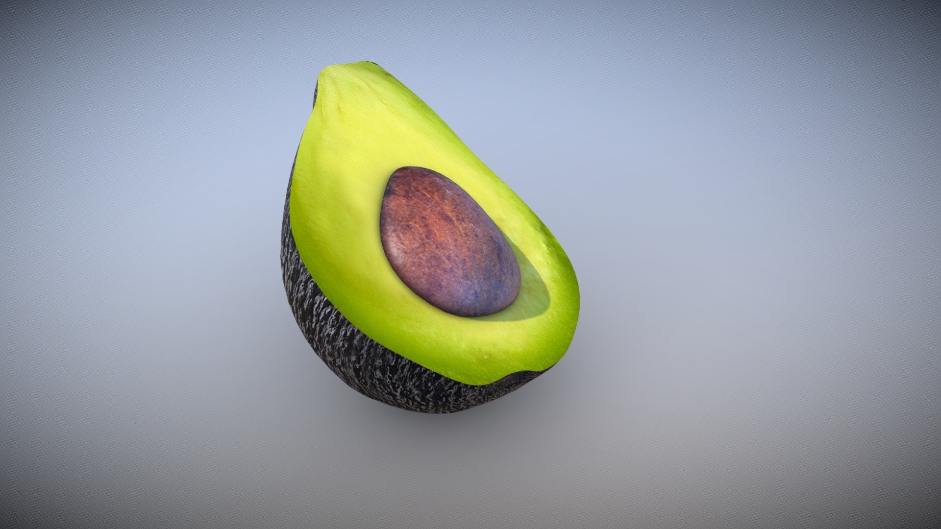 3D Avocado fruit - 3D model by Kailash H Kanojia (@KailashHKanojia ...