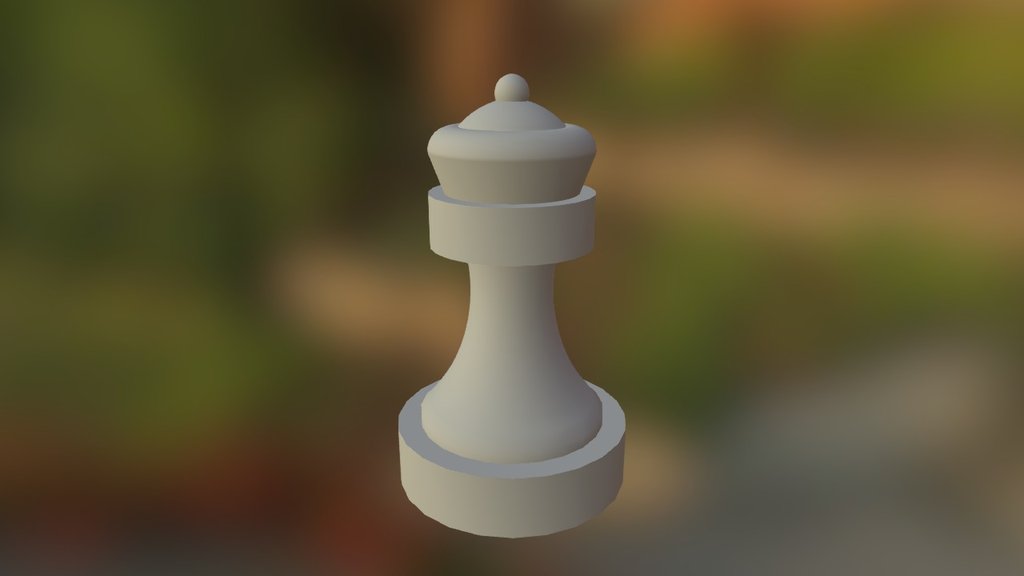 CHESS QUEEN - 3D model by chris.muscarnera [c9f278a] - Sketchfab