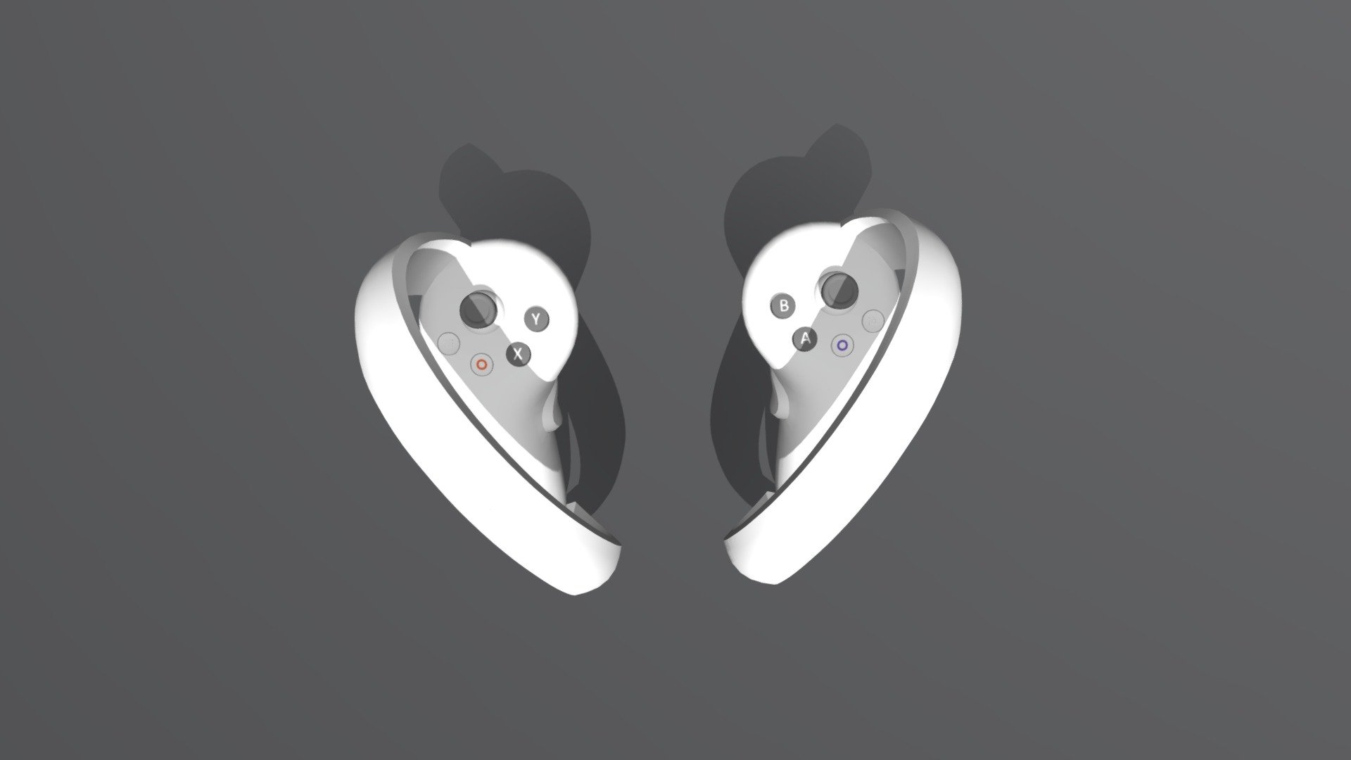 Pico 4 VR Controllers - 3D Model - Buy Royalty Free 3D model by ...