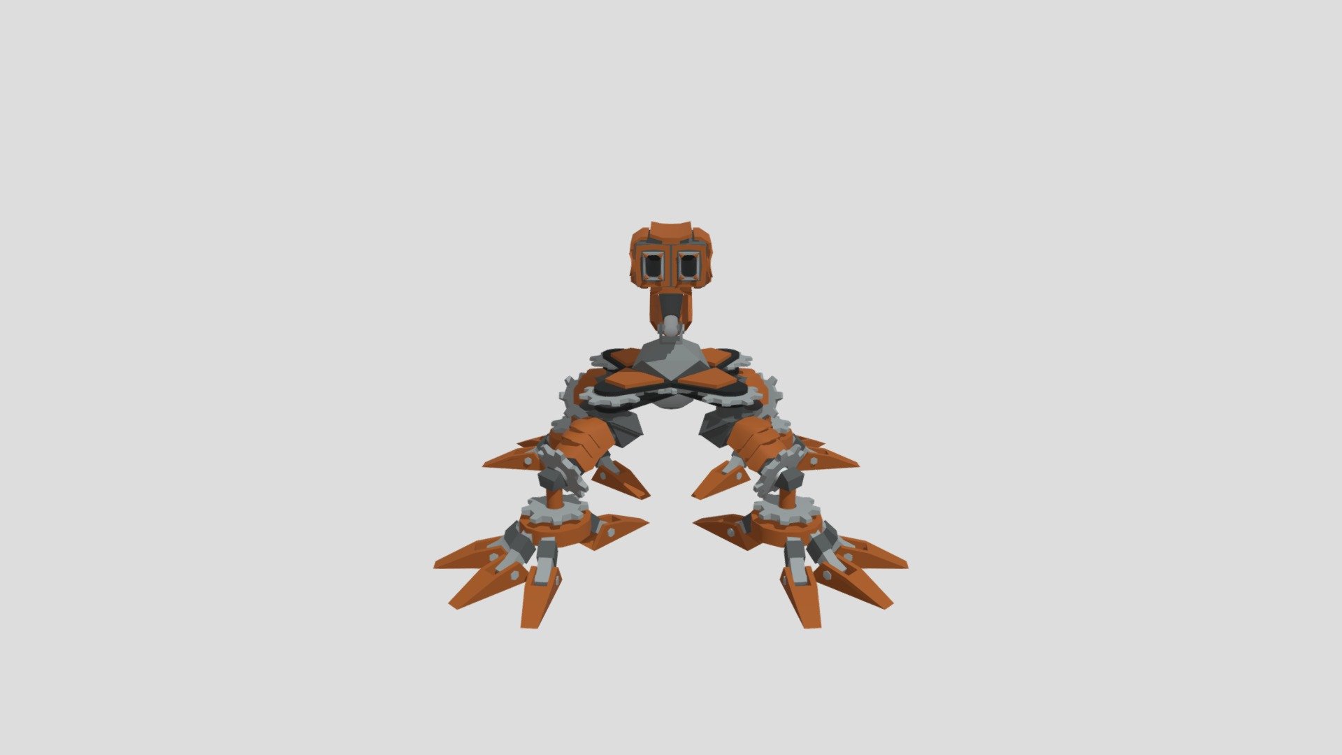 TurretRobot - 3D model by MauritsDiepmaat [c9f3c0b] - Sketchfab