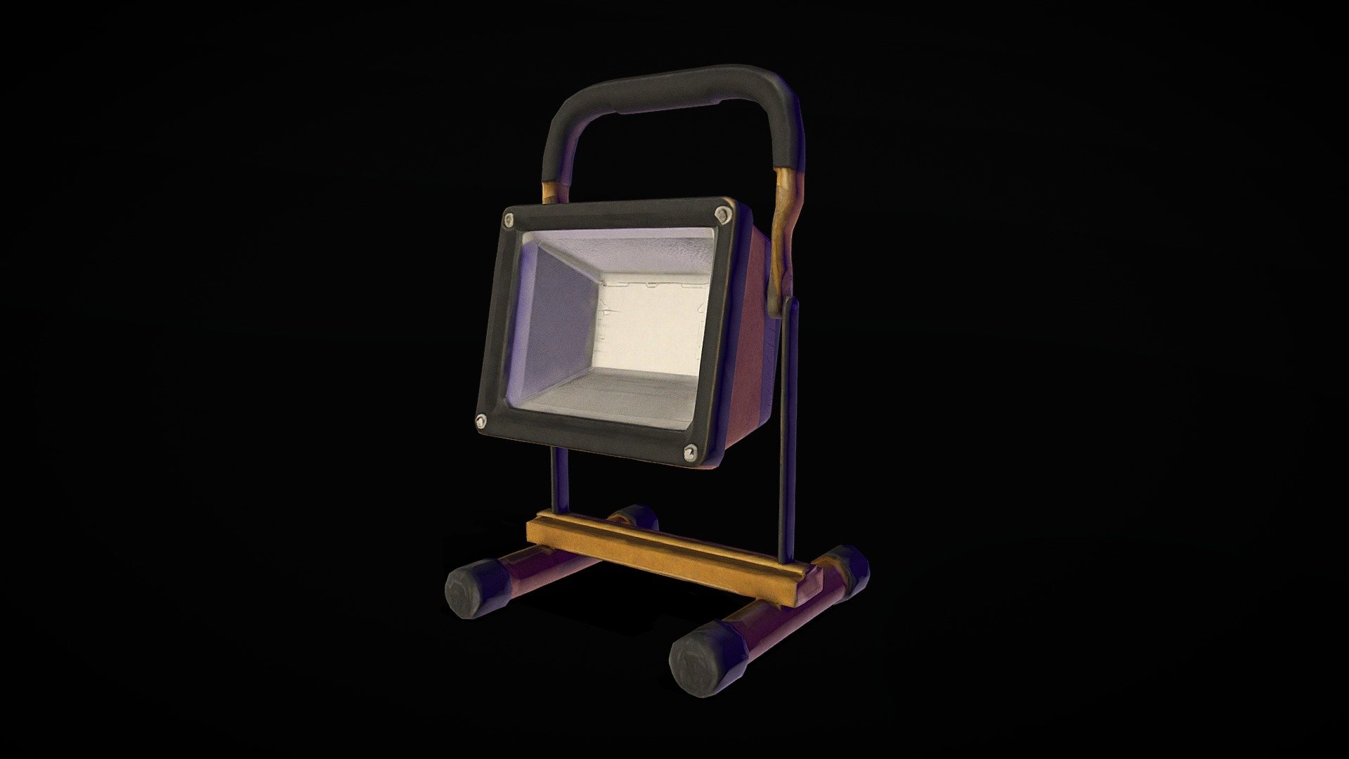 Portable Work Light - Download Free 3D model by ALTEREGO (v.a.c.u.u.m ...