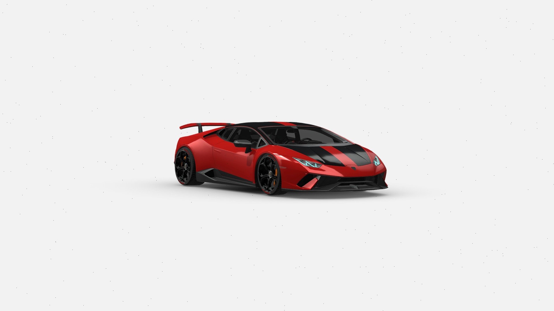 3d model Lambo huracan technica red no. 9/30 - Buy Royalty Free 3D ...