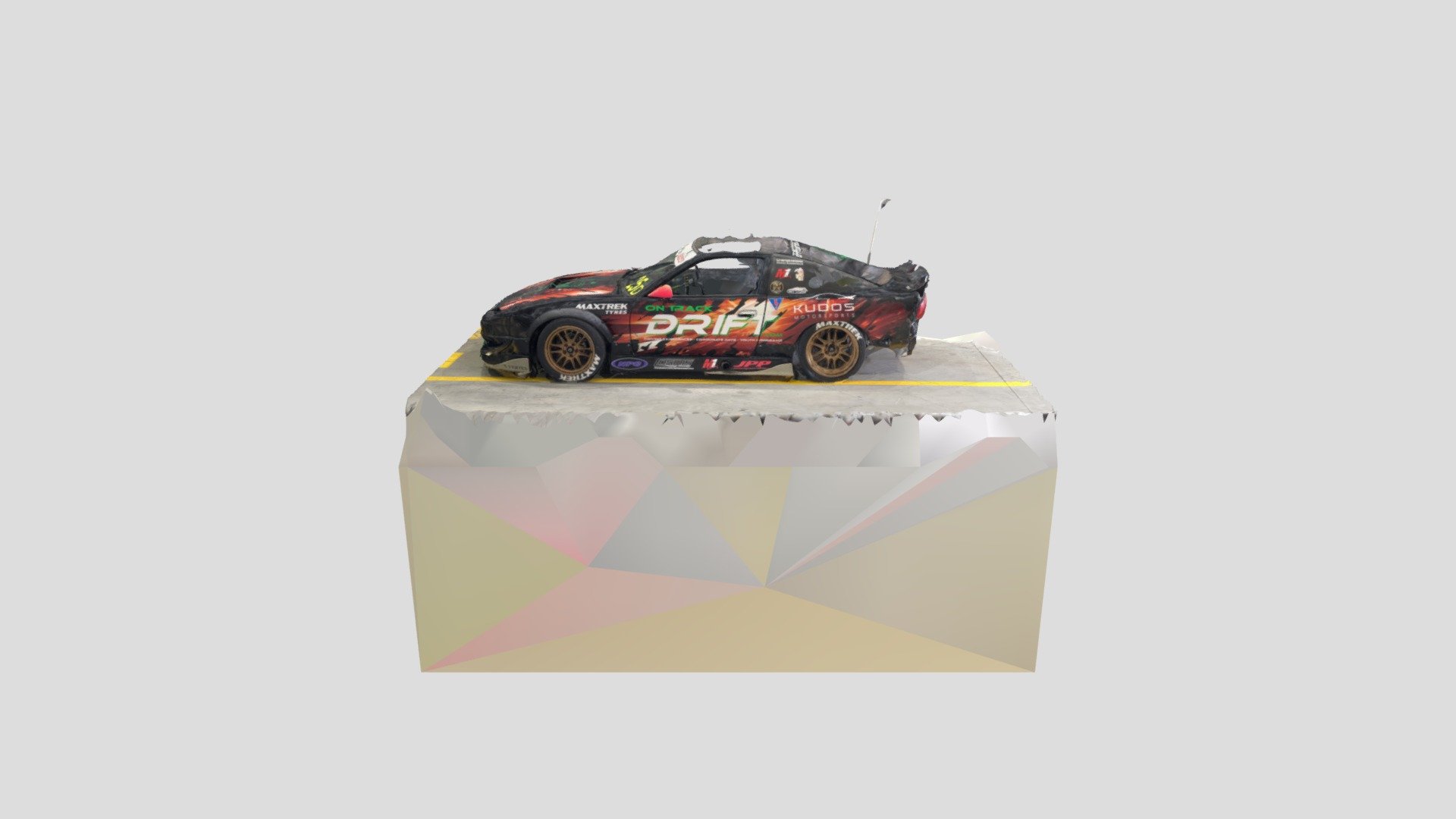 Drift_Racer_v01 - Download Free 3D model by krabi_tim [c9f75ac] - Sketchfab