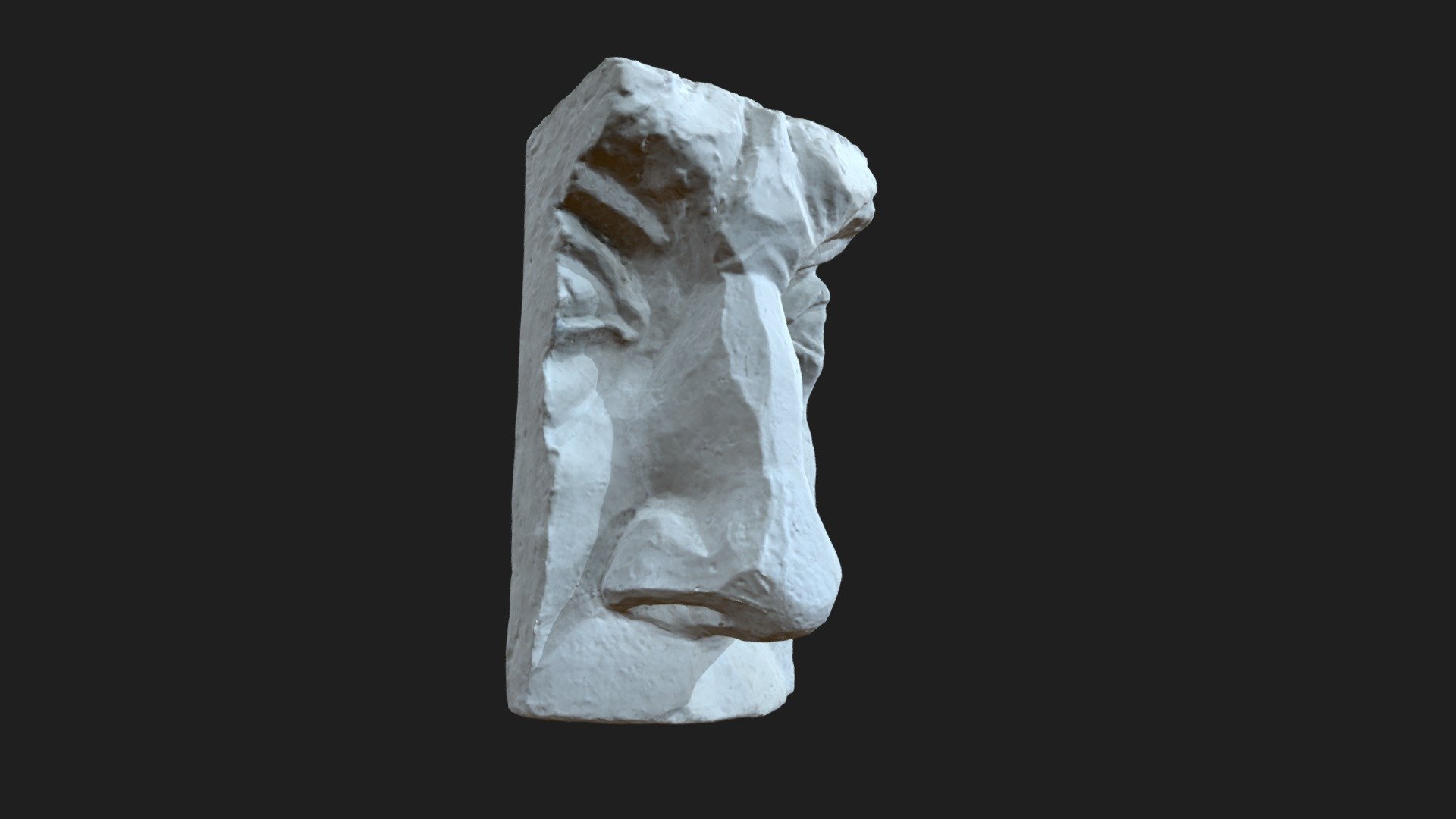 Nose David Gypsum - 3D model by Newladle [c9f9e72] - Sketchfab